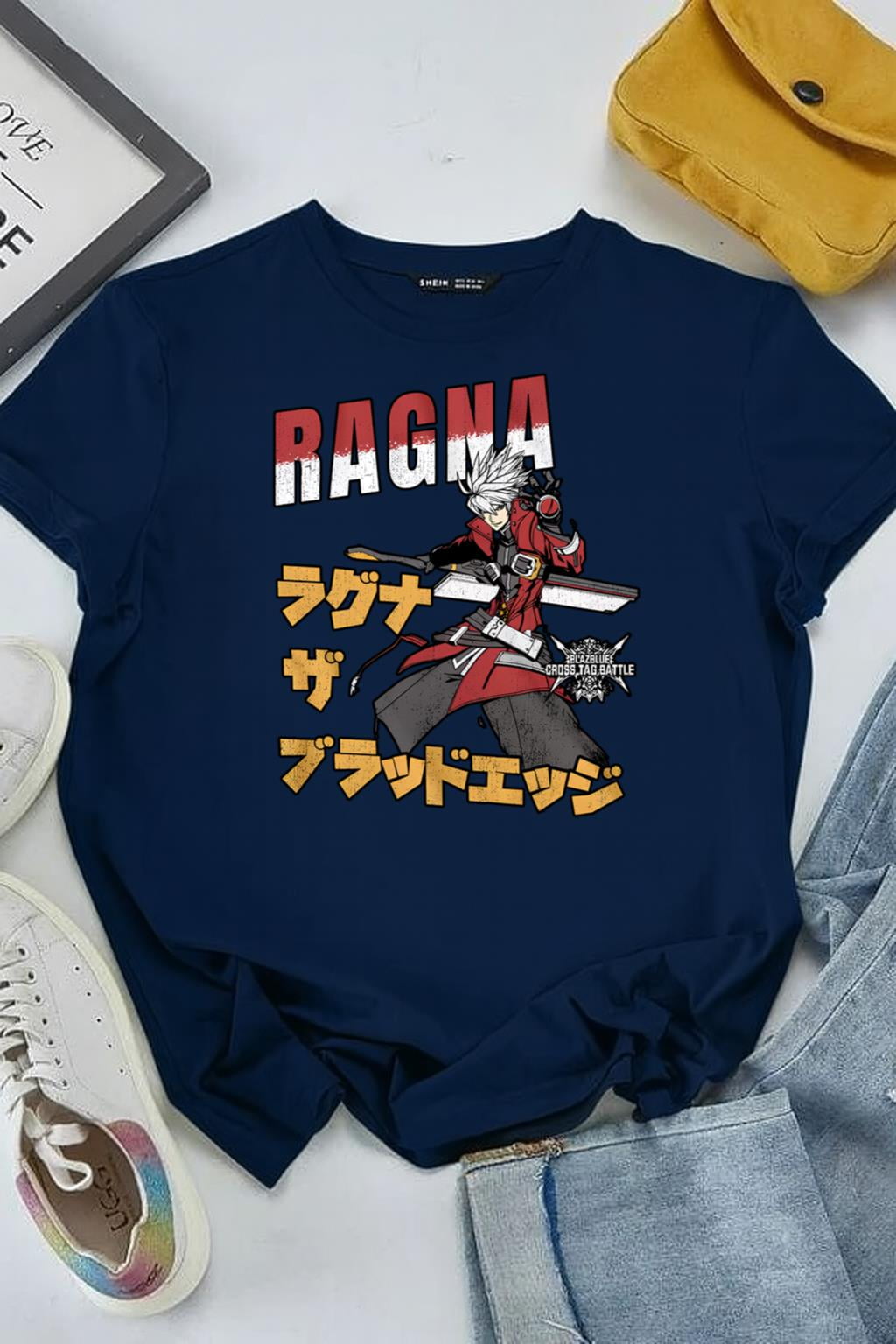 Blazblue Ragna Cross Tag Battle Fighting Game Character Graphic Unisex ...