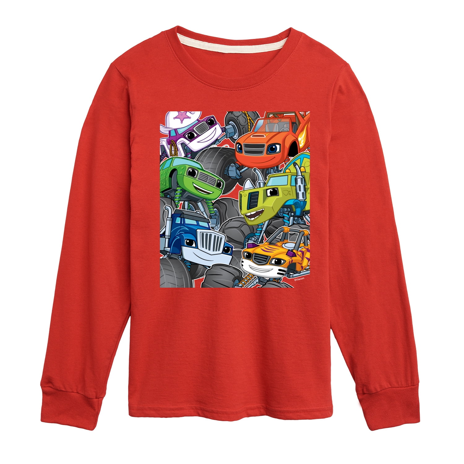 Blaze And The Monseter Machine - Blaze And Friends - Youth Boys Long ...