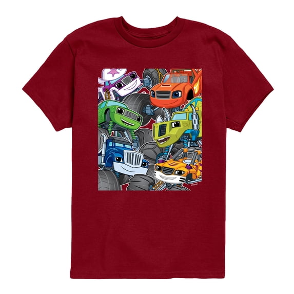 Blaze And The Monseter Machine - Blaze And Friends - Youth Boys Short ...