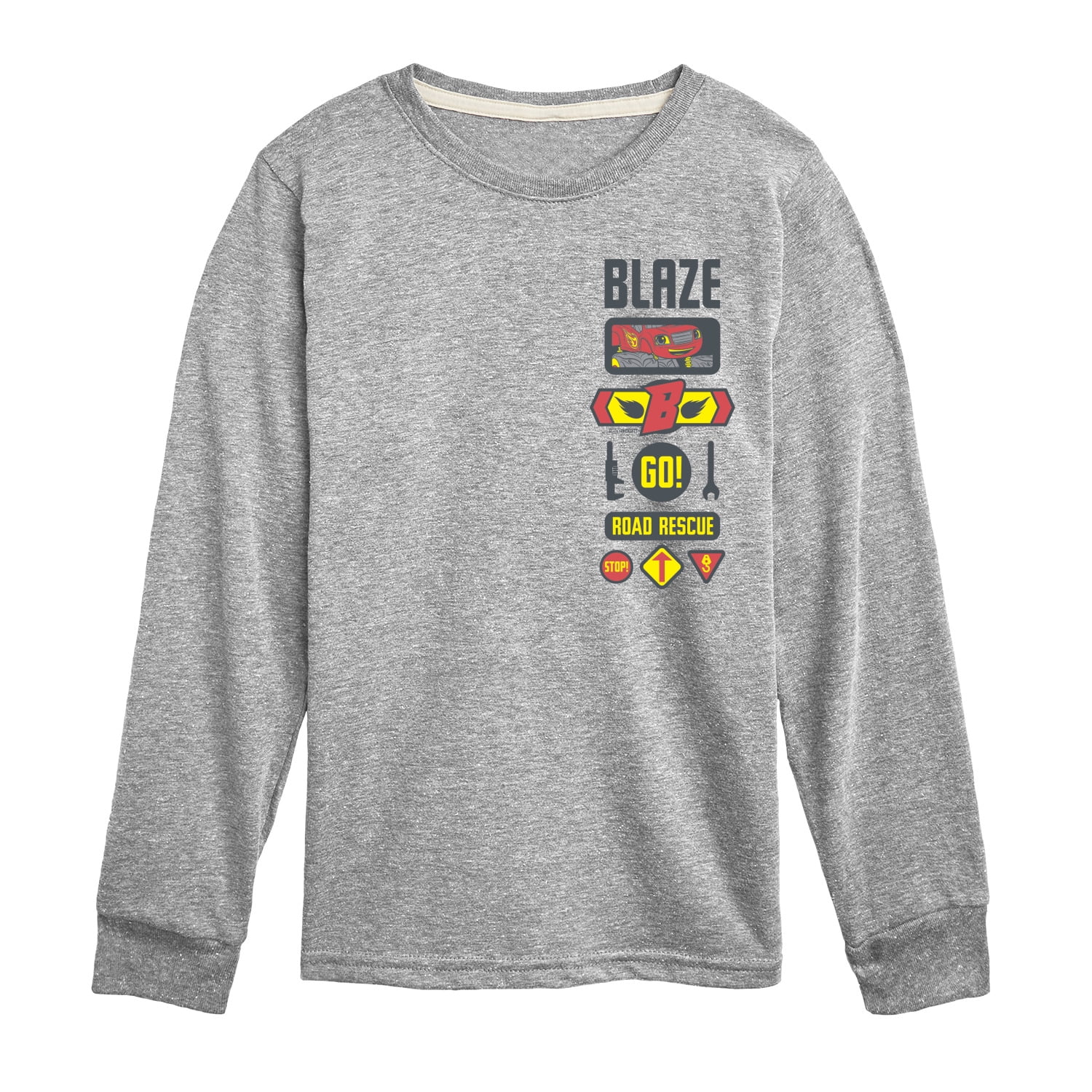 Blaze And The Monseter Machine - Blaze - Youth Boys Long Sleeve Graphic ...