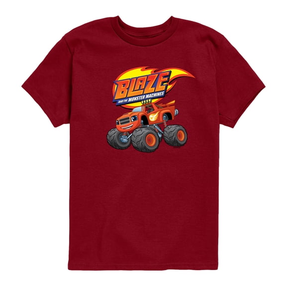 Blaze And The Monseter Machine - Blaze - Youth Boys Short Sleeve ...