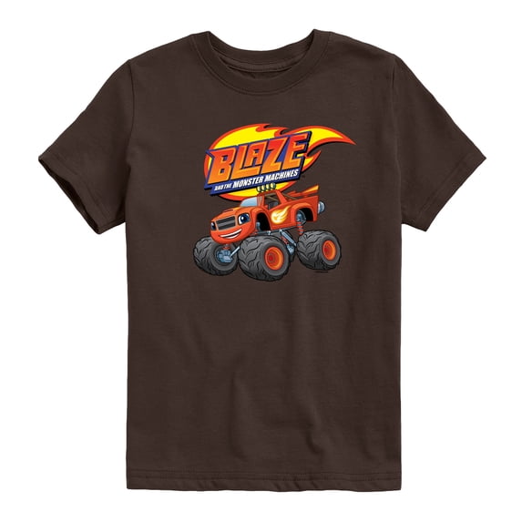 Blaze And The Monseter Machine - Blaze - Youth Boys Short Sleeve ...
