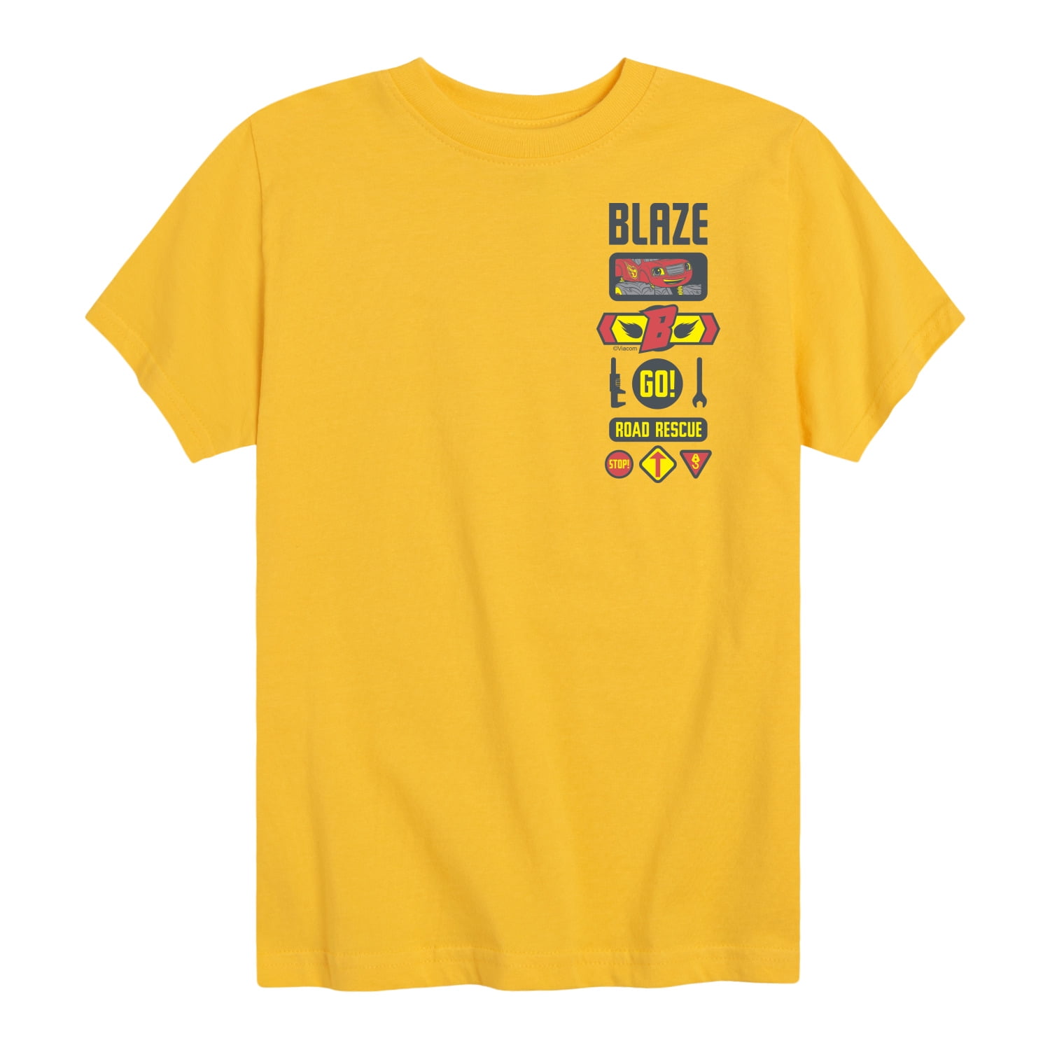 Blaze And The Monseter Machine - Blaze - Youth Boys Short Sleeve ...
