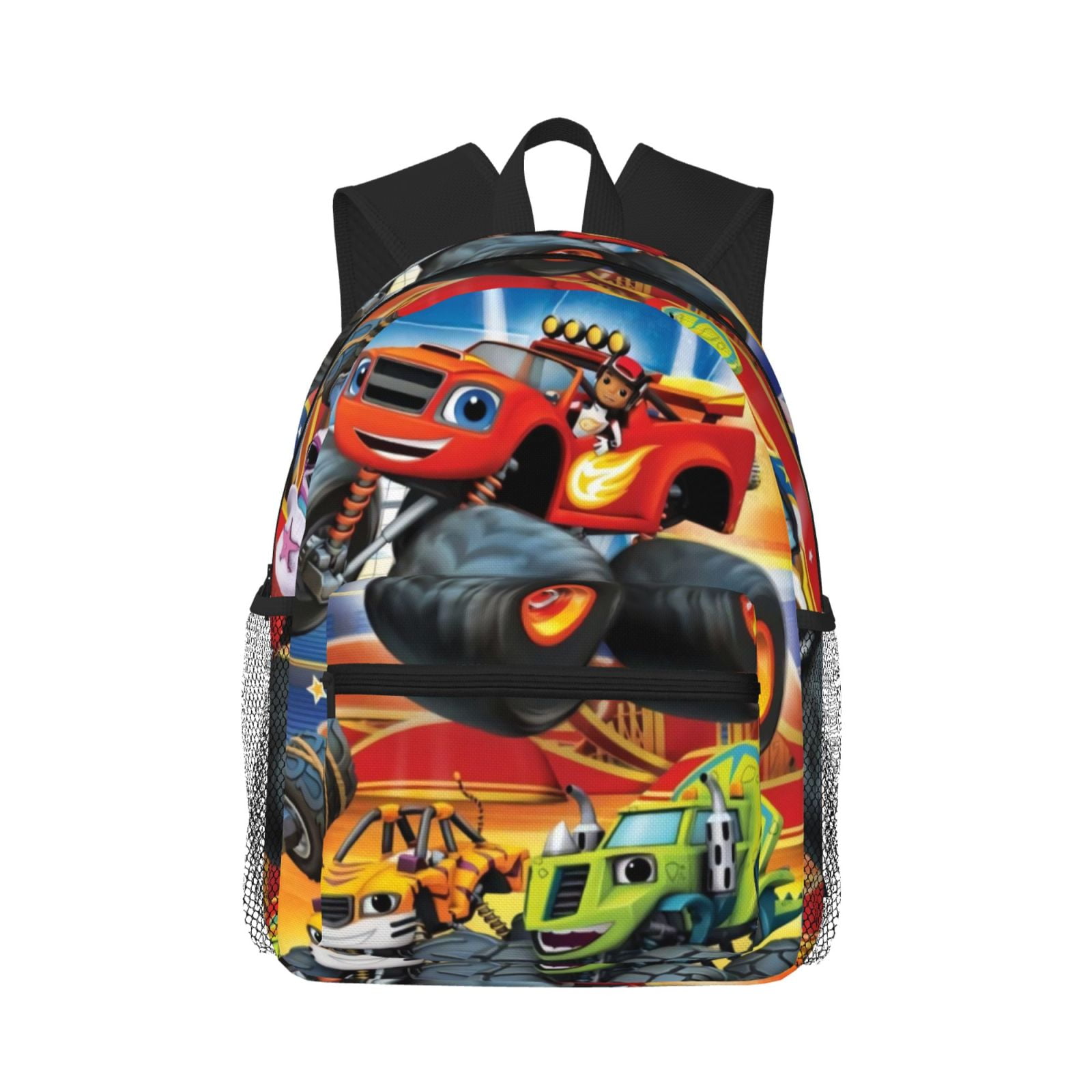 Blaze And The Monster Machines 3 Backpack With Pockets Lightweight ...