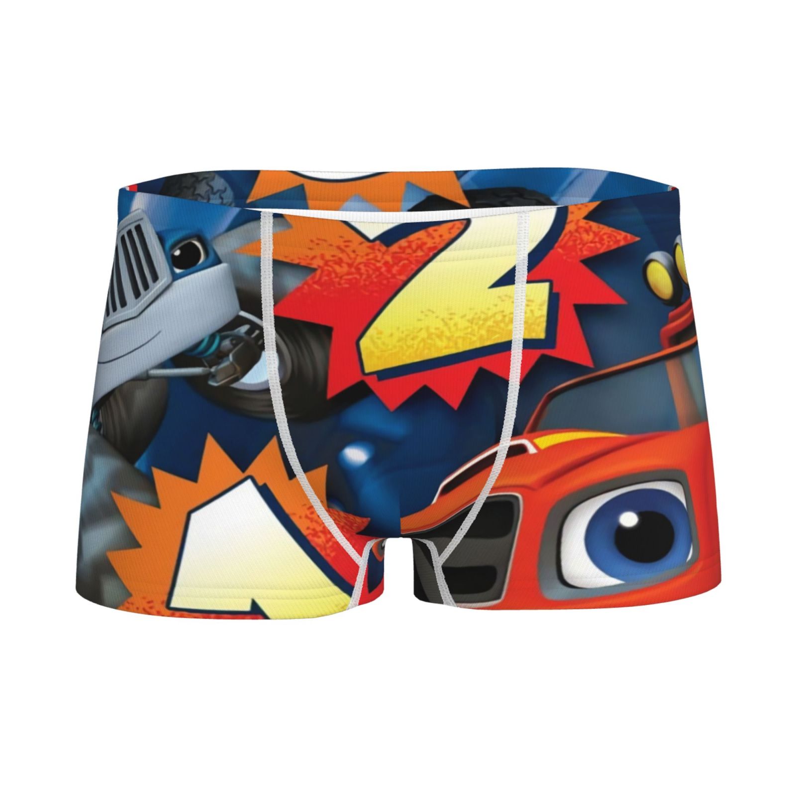 Blaze And The Monster Machines Boy'S Cotton Boxer Briefs, Comfort Soft ...