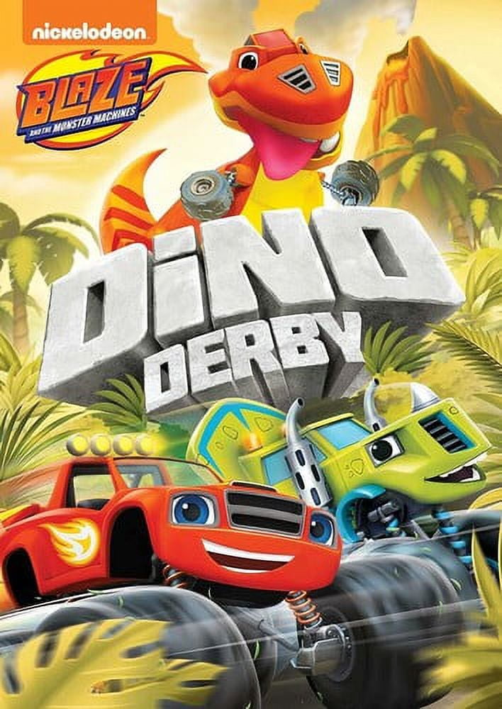 Blaze And The Monster Machines: Dino Derby (DVD), Nickelodeon, Kids ...