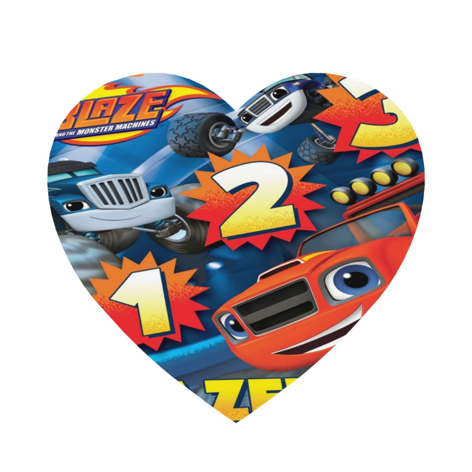 Blaze And The Monster Machines Fridge Magnets, Acrylic Magnetic ...