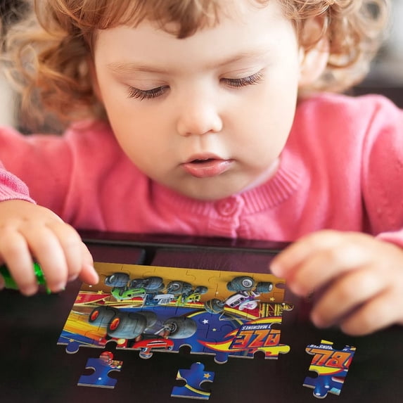 Blaze And The Monster Machines Jigsaw Puzzle 35/70/120/200/300/500/1000 ...