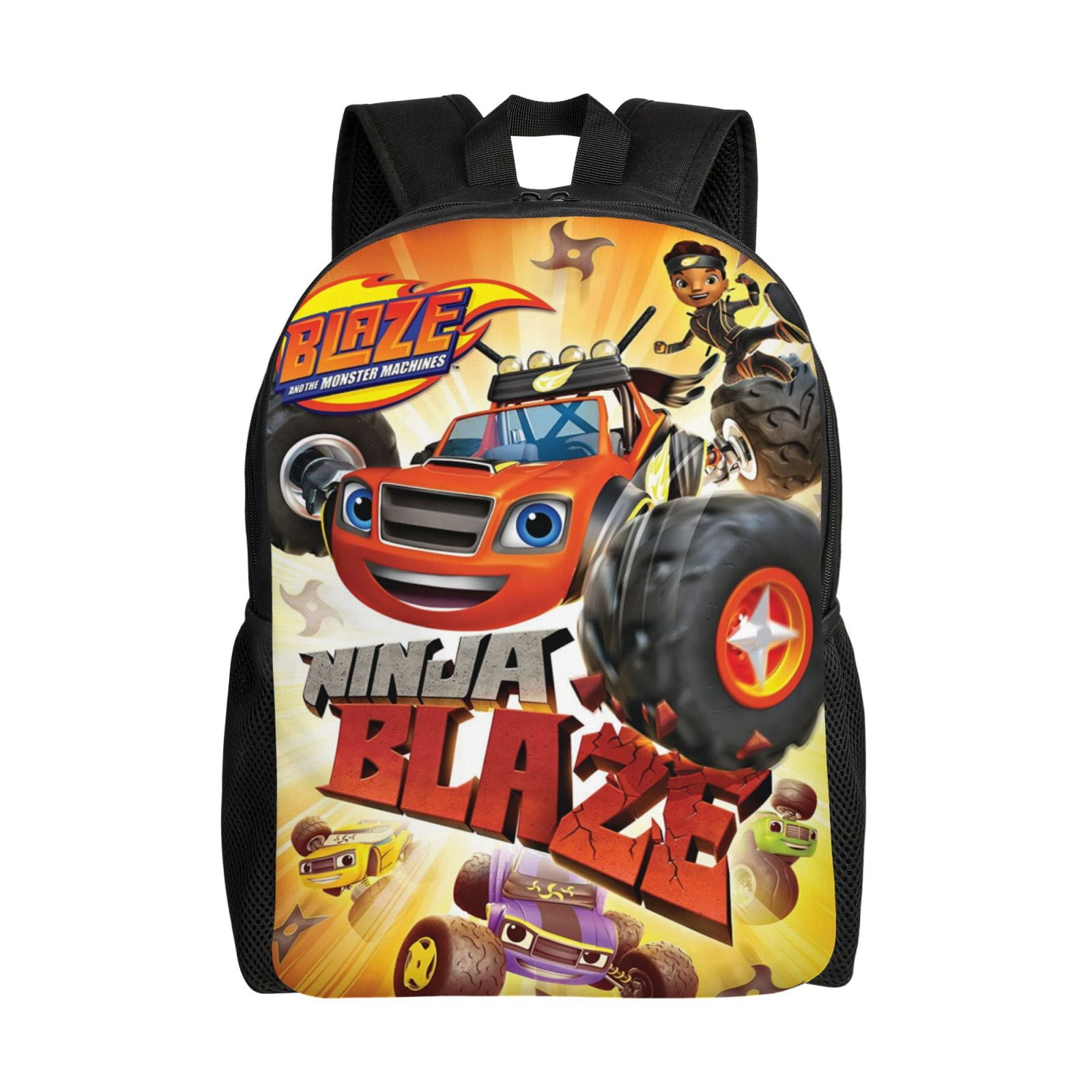 Blaze And The Monster Machines Laptop Backpacks 16 Inch Cartoon College ...