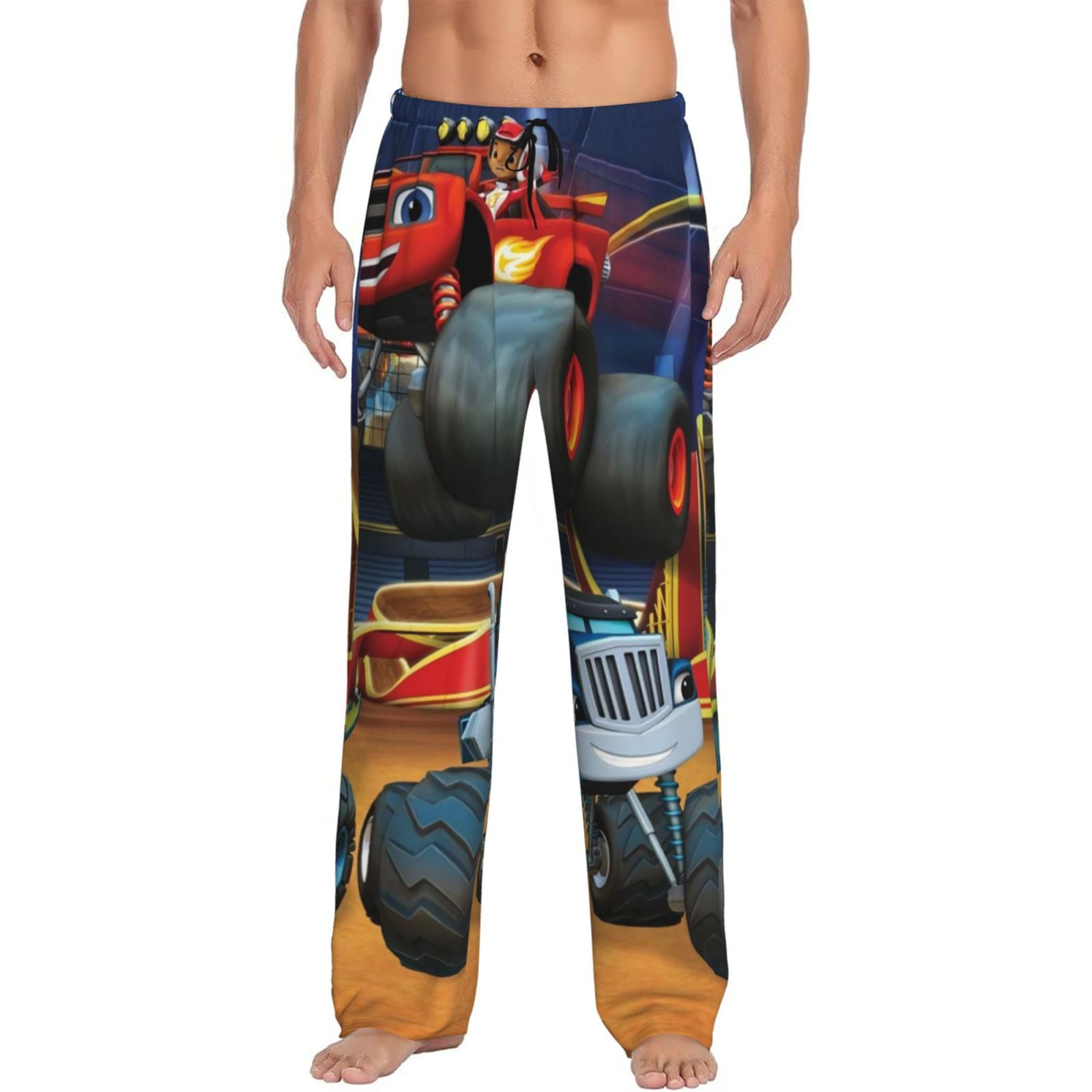 Blaze And The Monster Machines Mens Pajama Pants Ultra Soft Comfy ...