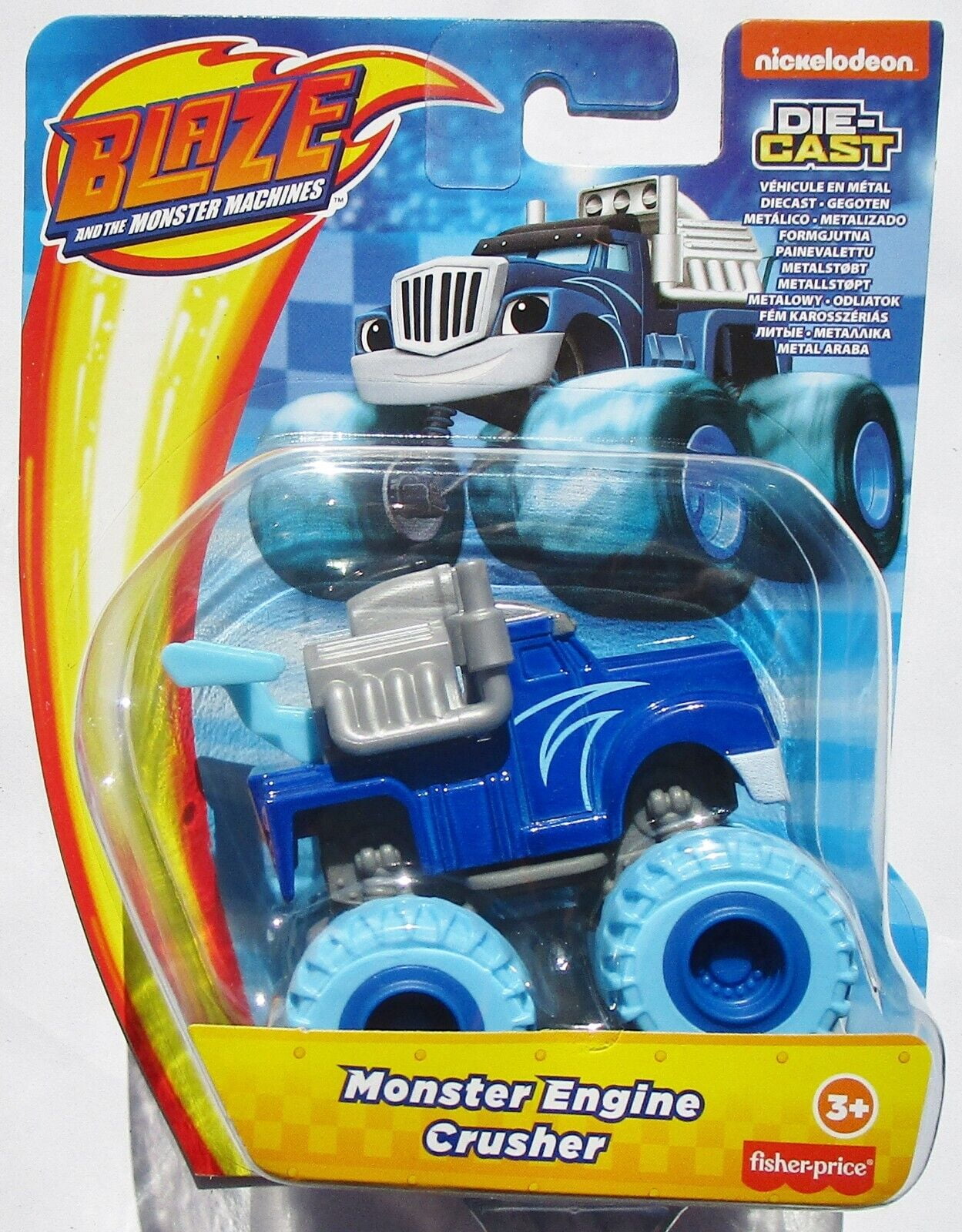 Blaze and the Monster Machines Monster Engine Crusher Play Vehicles ...