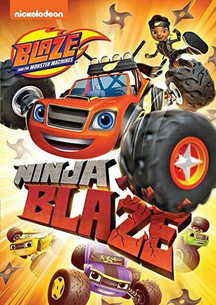 Blaze And The Monster Machines: Ninja Blaze (DVD), Nickelodeon ...