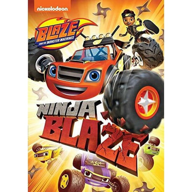 Blaze And The Monster Machines: Ninja Blaze (DVD), Nickelodeon ...
