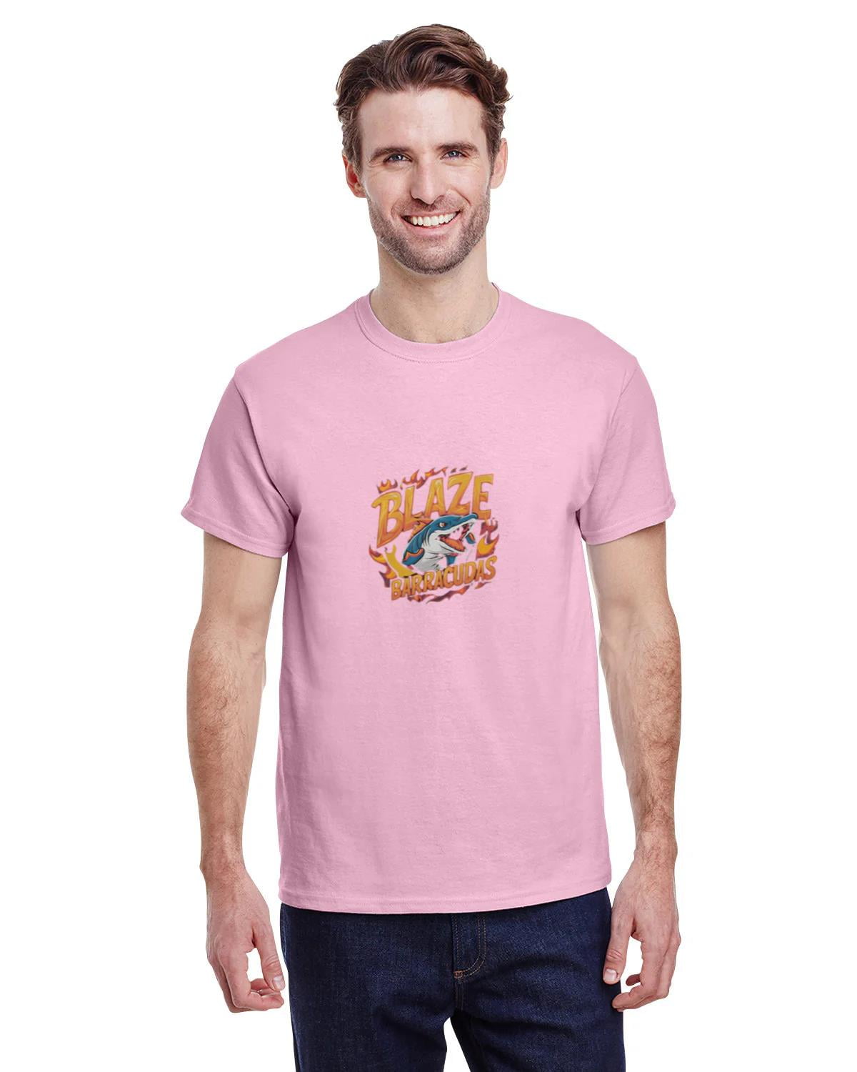 Blaze Barracudas a freely invented sports team art retro T-Shirt Unisex ...