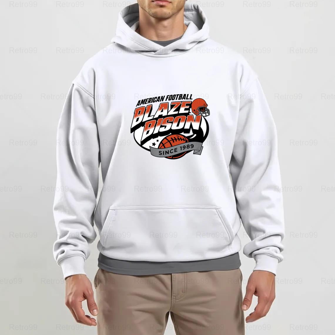 Blaze Bison T-shirt, Sweatshirt, Hoodie with Fierce Football Energy ...