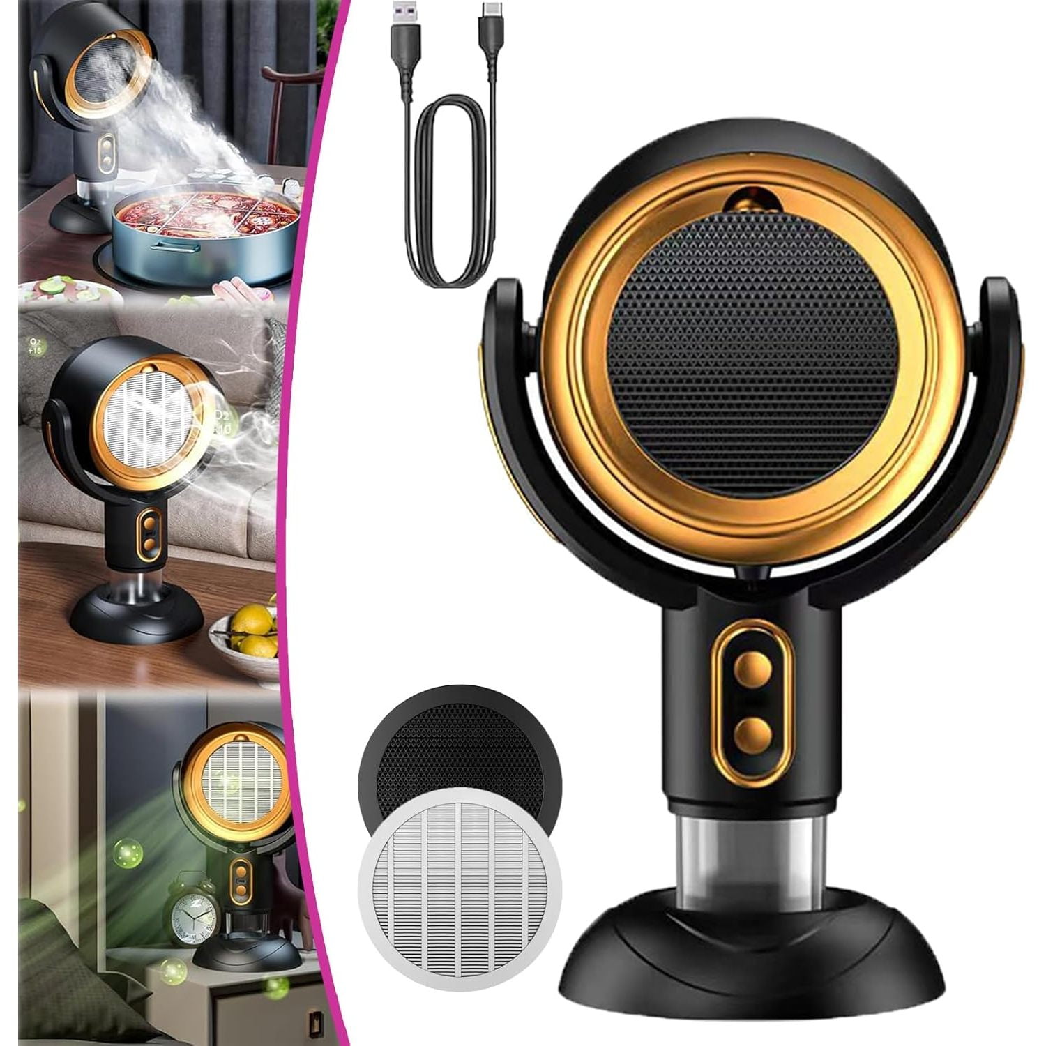 Blaze Filter Fan, Puffhide for Smoke Fan, Puff Chill Fan for Smoking ...