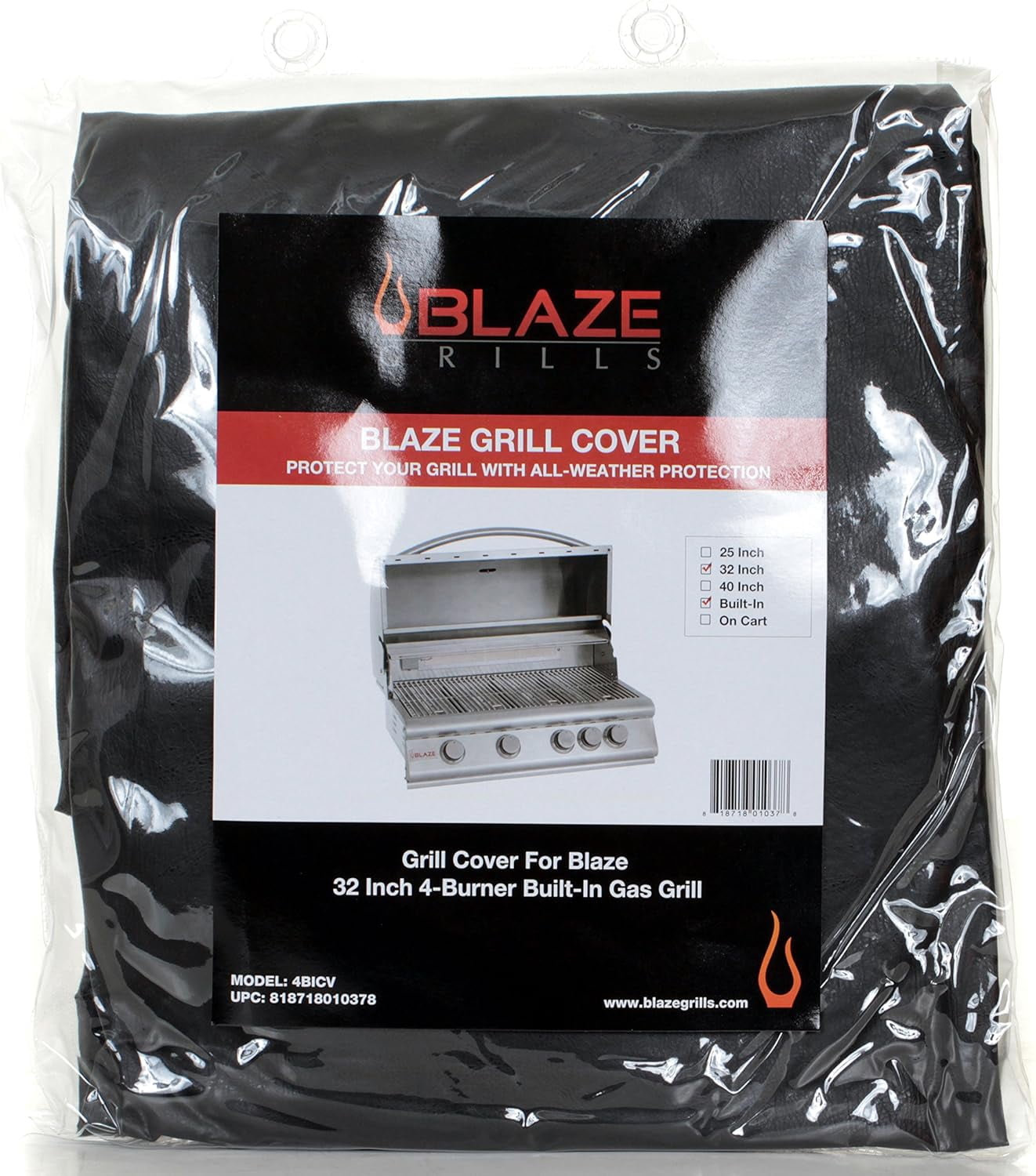 Blaze Grills 4-Burner Built-In Grill Cover - Walmart.com
