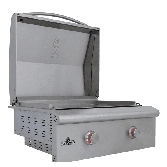 Blaze LTE+ 30-Inch Built-in Propane Gas Griddle w/ Lift-Assist Hood ...