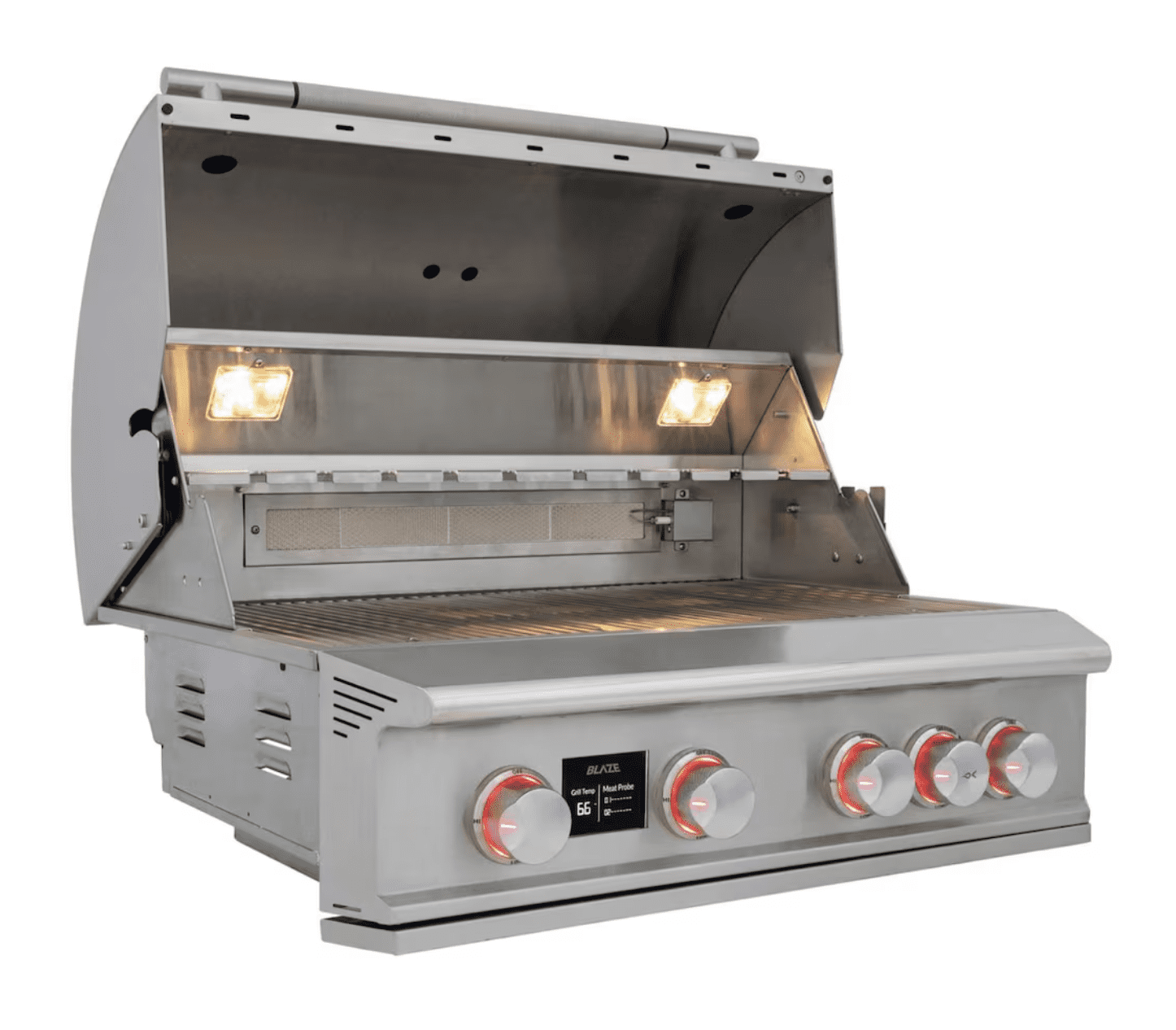 Blaze LTE PRO 32-Inch 4-Burner Built-in Propane Gas Grill w/ Digital ...