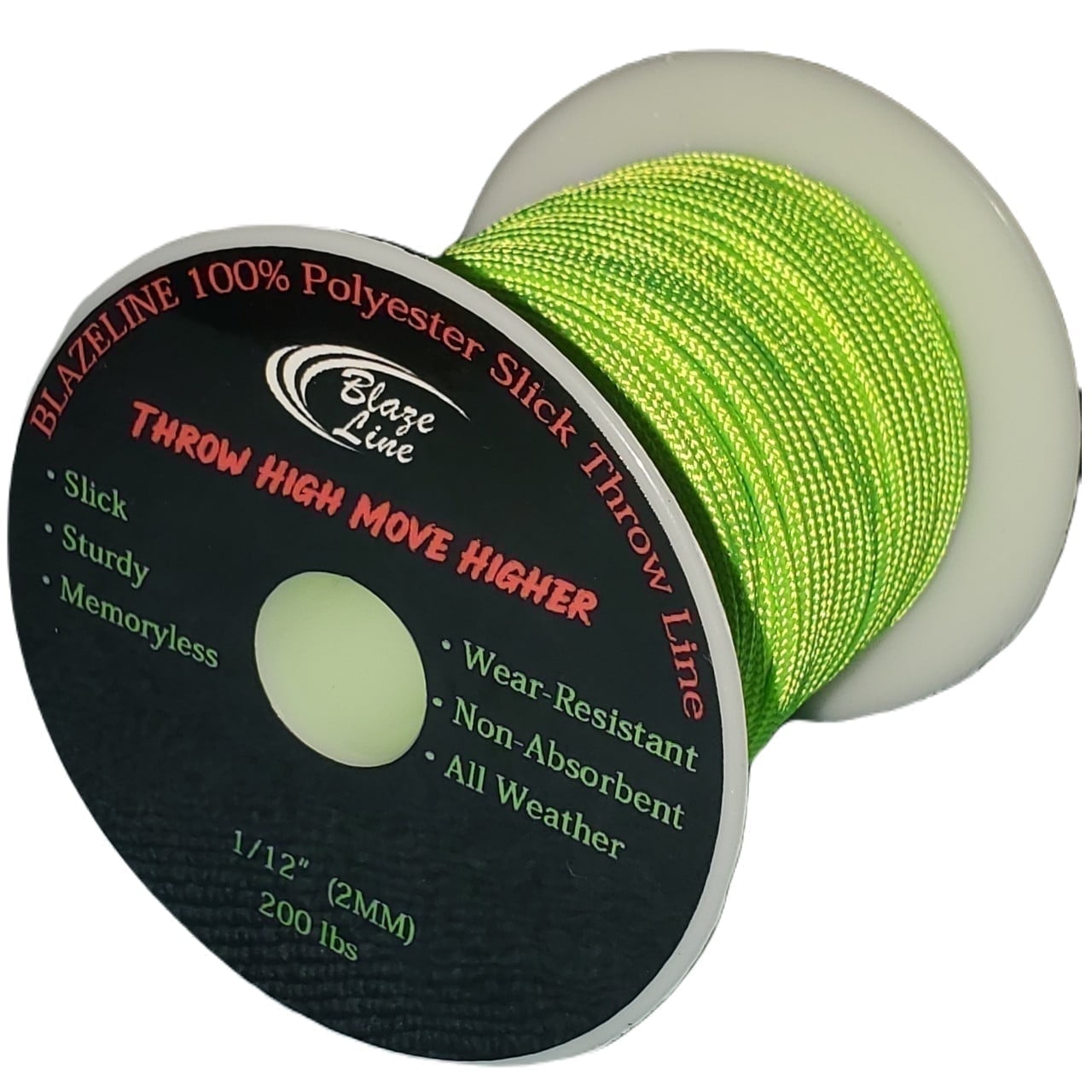 Blaze Line 100% Polyester Arborist Climbing Throw Line Rope 2mm 150Ft ...