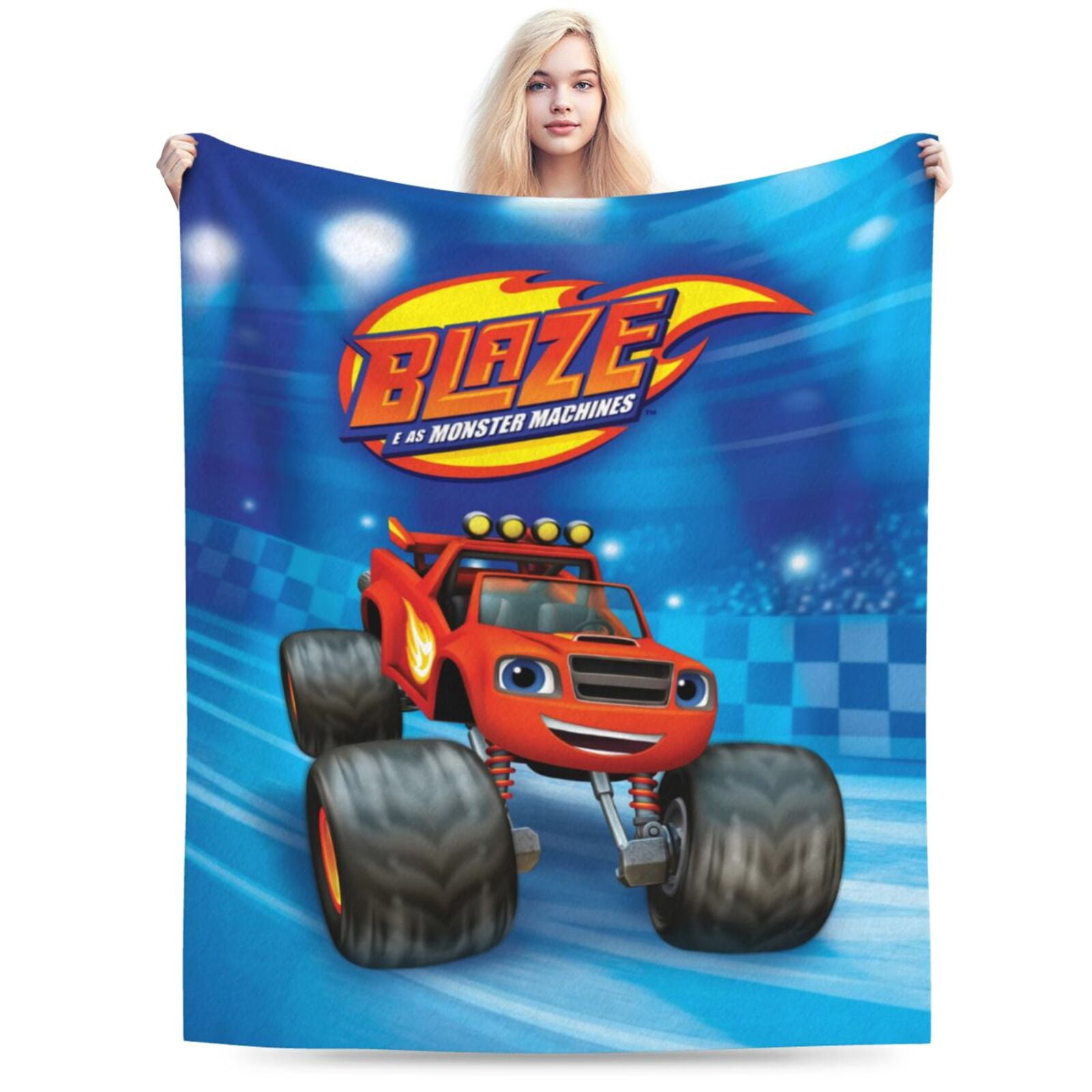 Blaze And The Monster Machines Blanket Ultra Soft Flannel Throw Blanket ...