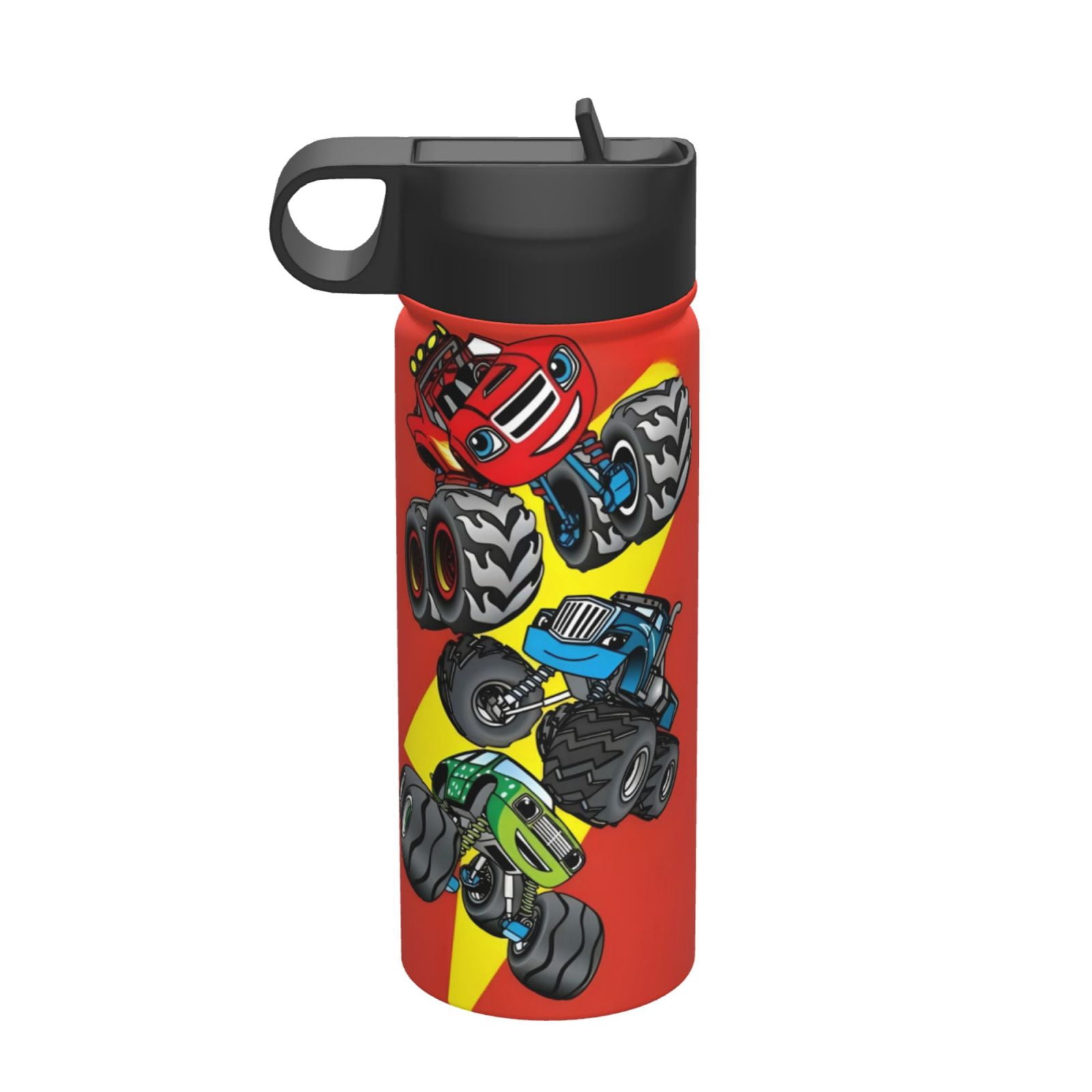 Blaze And The Monster Machines Insulated Water Bottle with Straw Lid ...