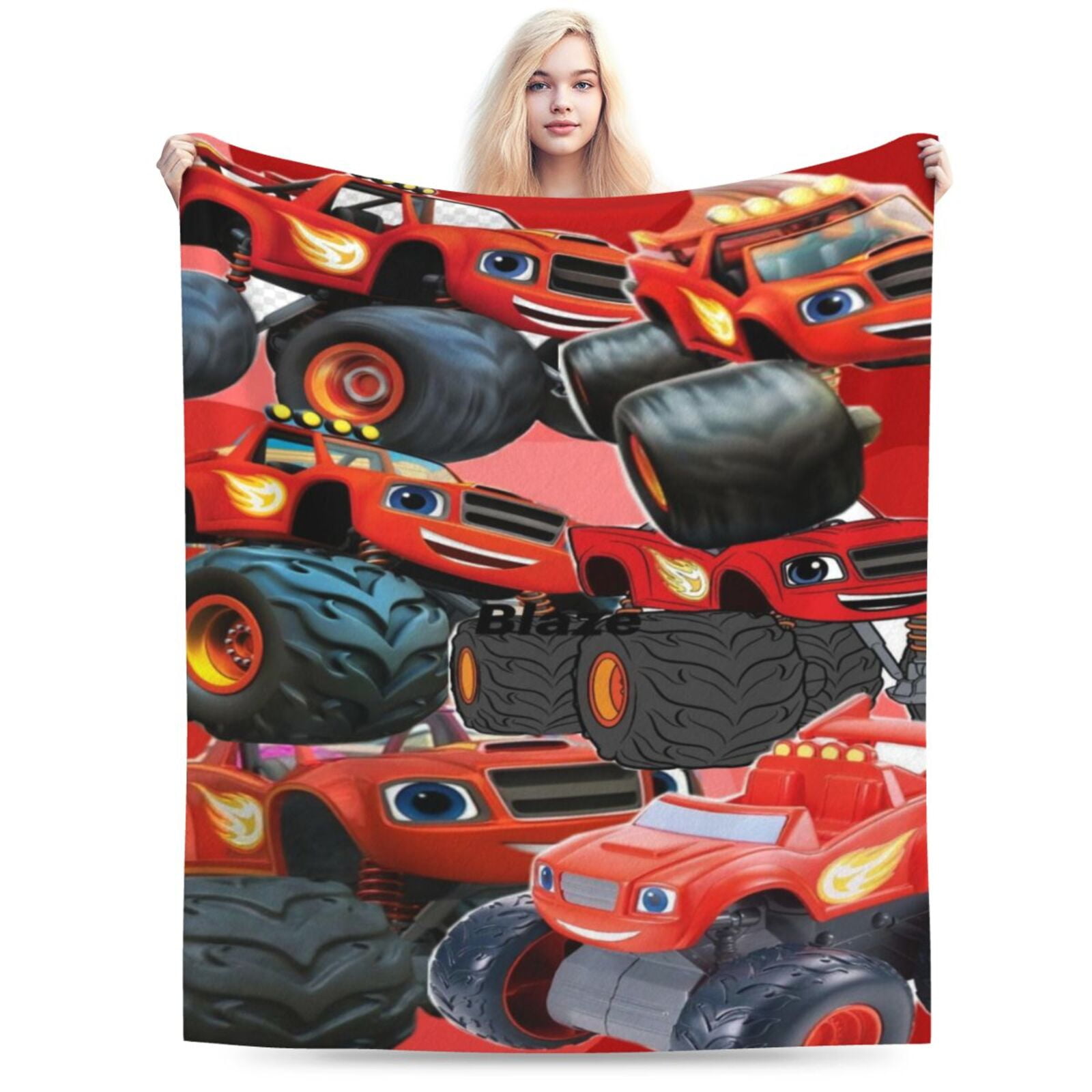 Blaze And The Monster Machines Throw Blanket Soft Lightweight Cozy ...