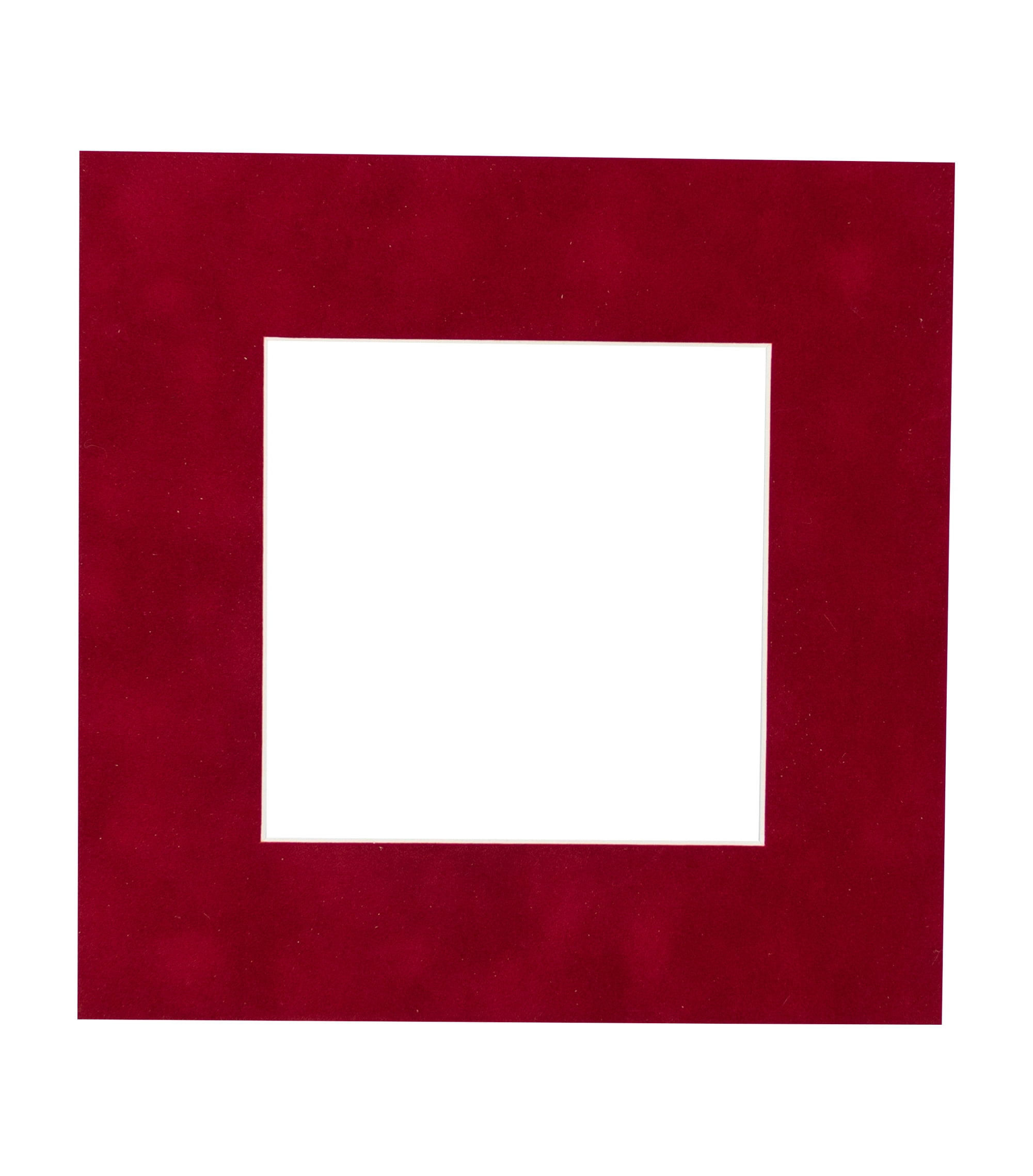 Blaze Suede Acid Free 12x12 Picture Frame Mats with White Core Bevel ...