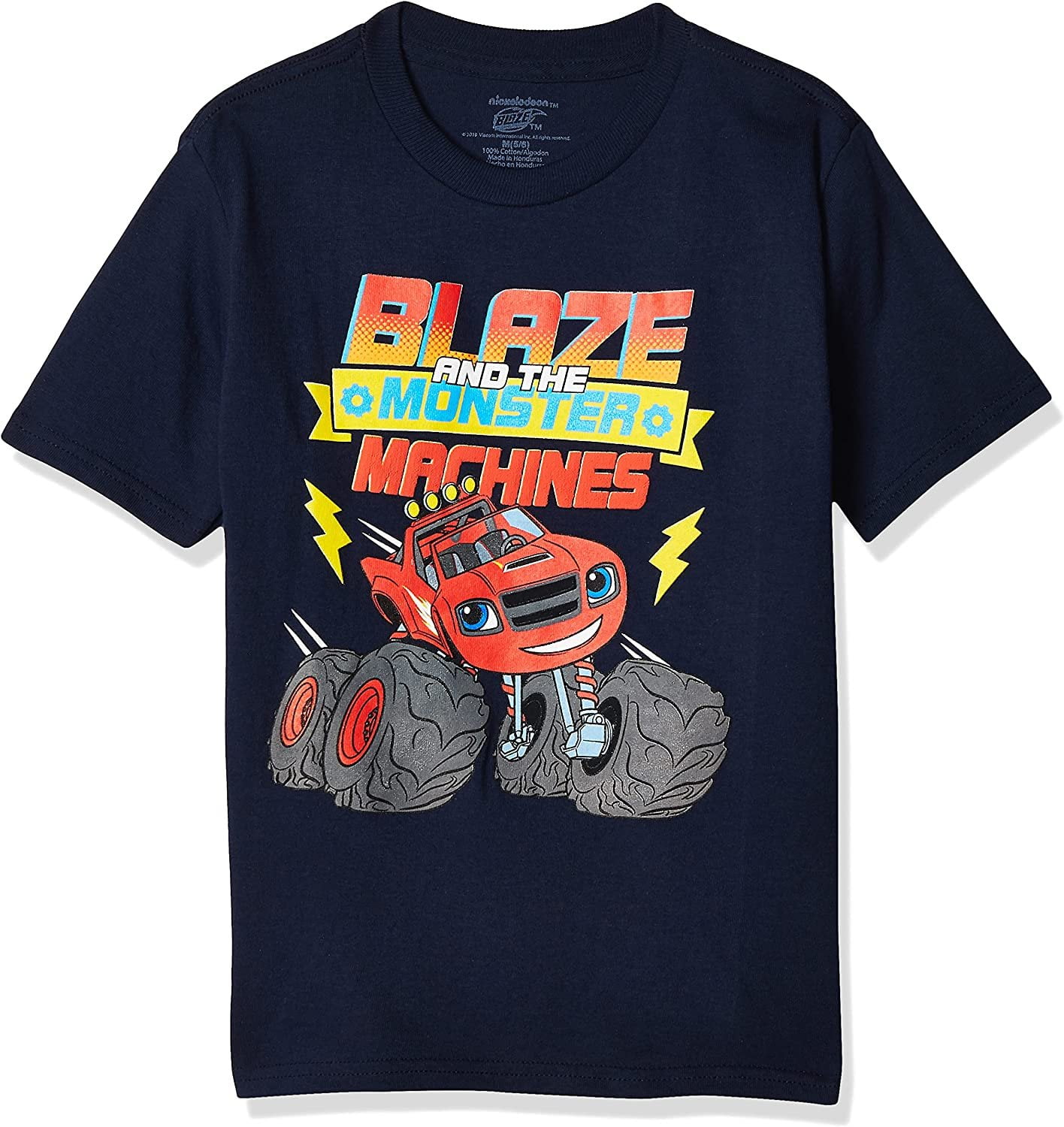 Blaze & The Monster Machines Boys' Short Sleeve T-Shirt - Walmart.com