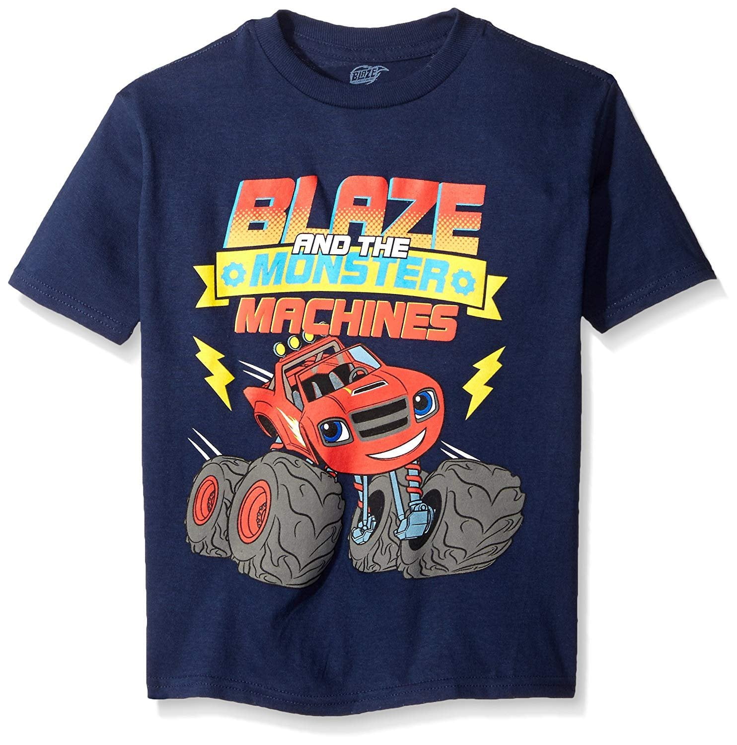 Blaze & The Monster Machines Boys' Short Sleeve T-Shirt - Walmart.com