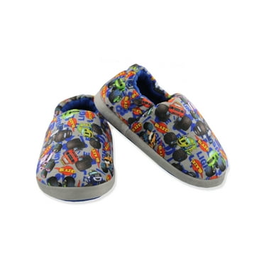 Disney Mickey Mouse Toddler Boys' Legendary Dual Sizes Slippers - Blue ...