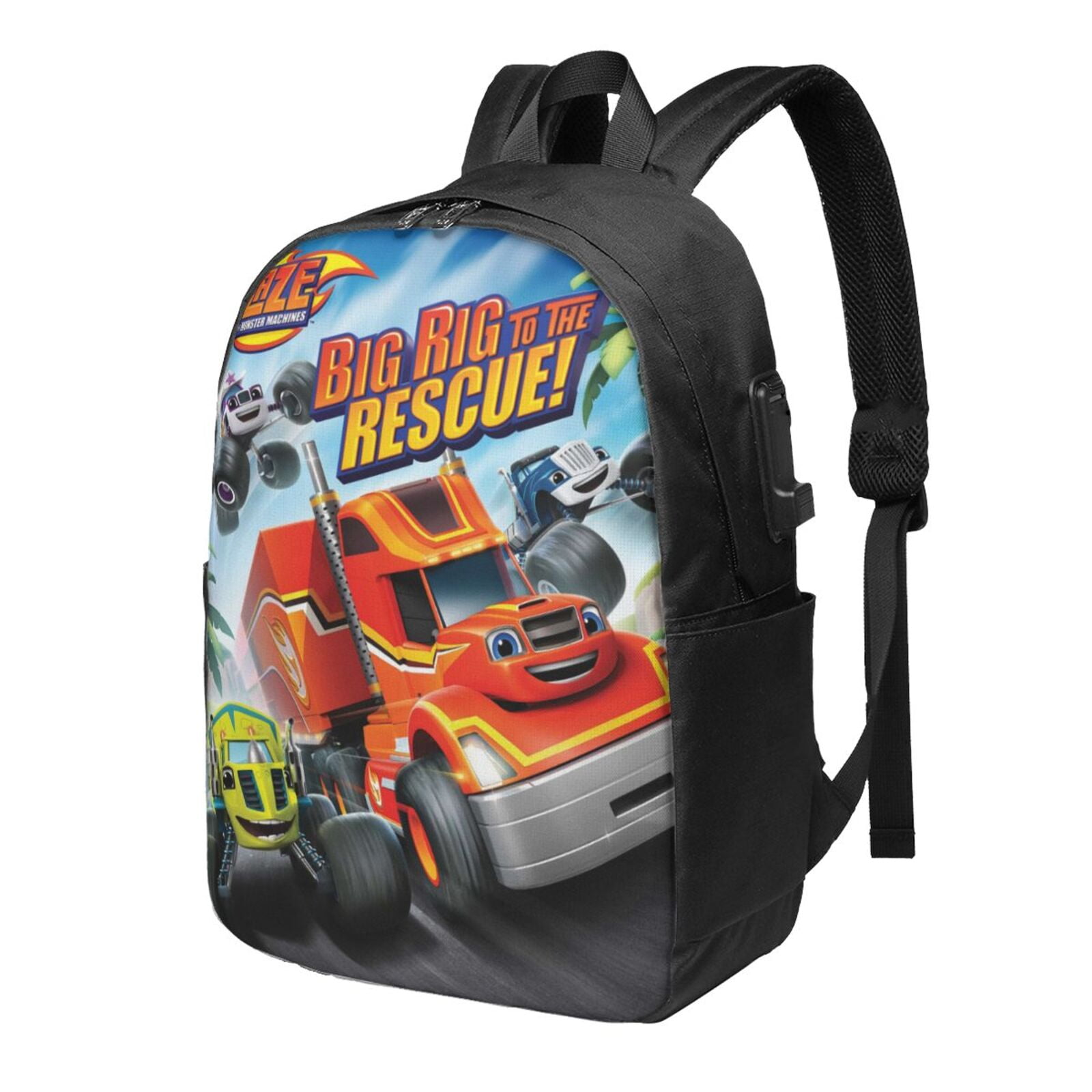 Blaze and the Monster Machines Backpacks 17 Inch Cartoon School Laptop ...