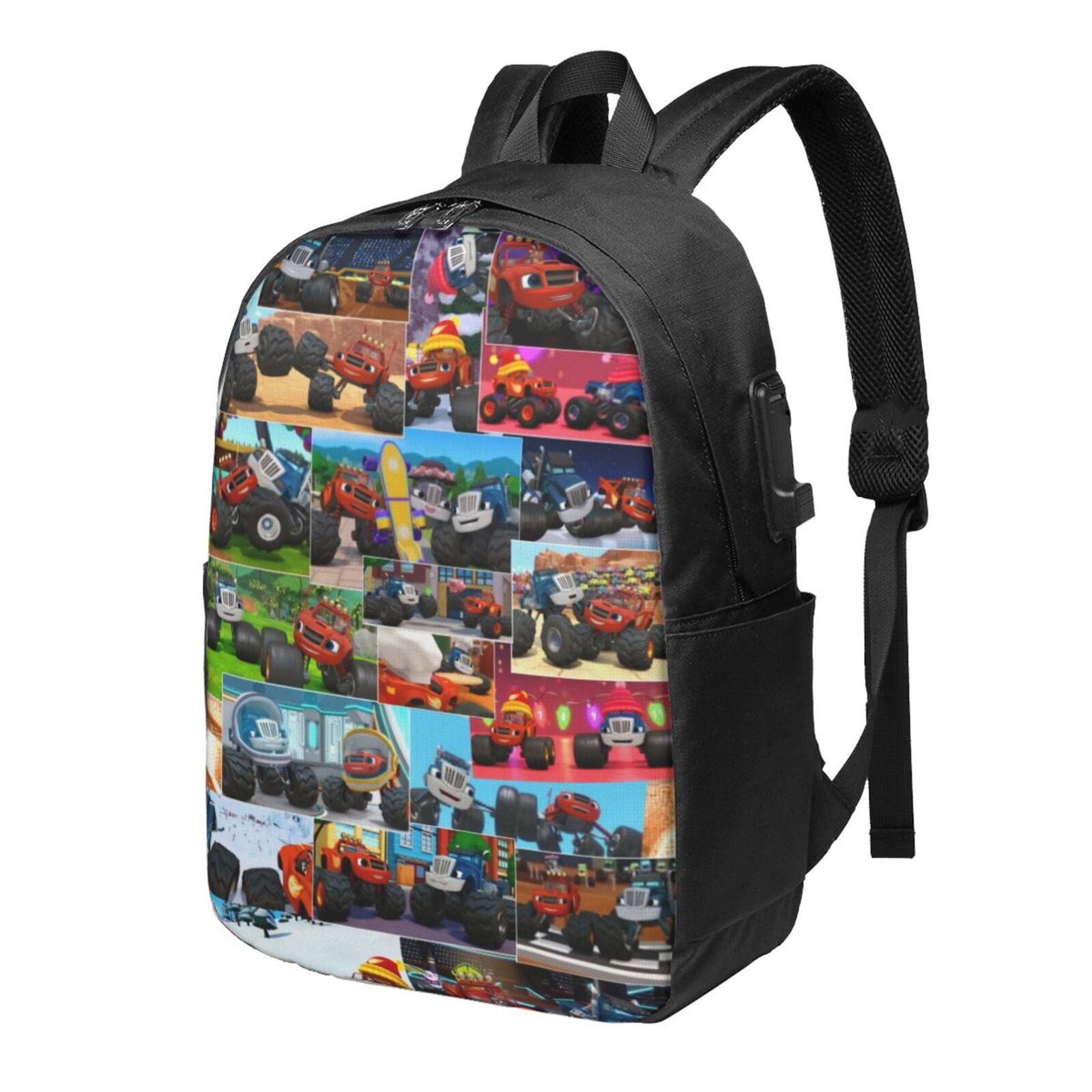 Blaze and the Monster Machines Backpacks 17 Inch Cartoon School Laptop ...