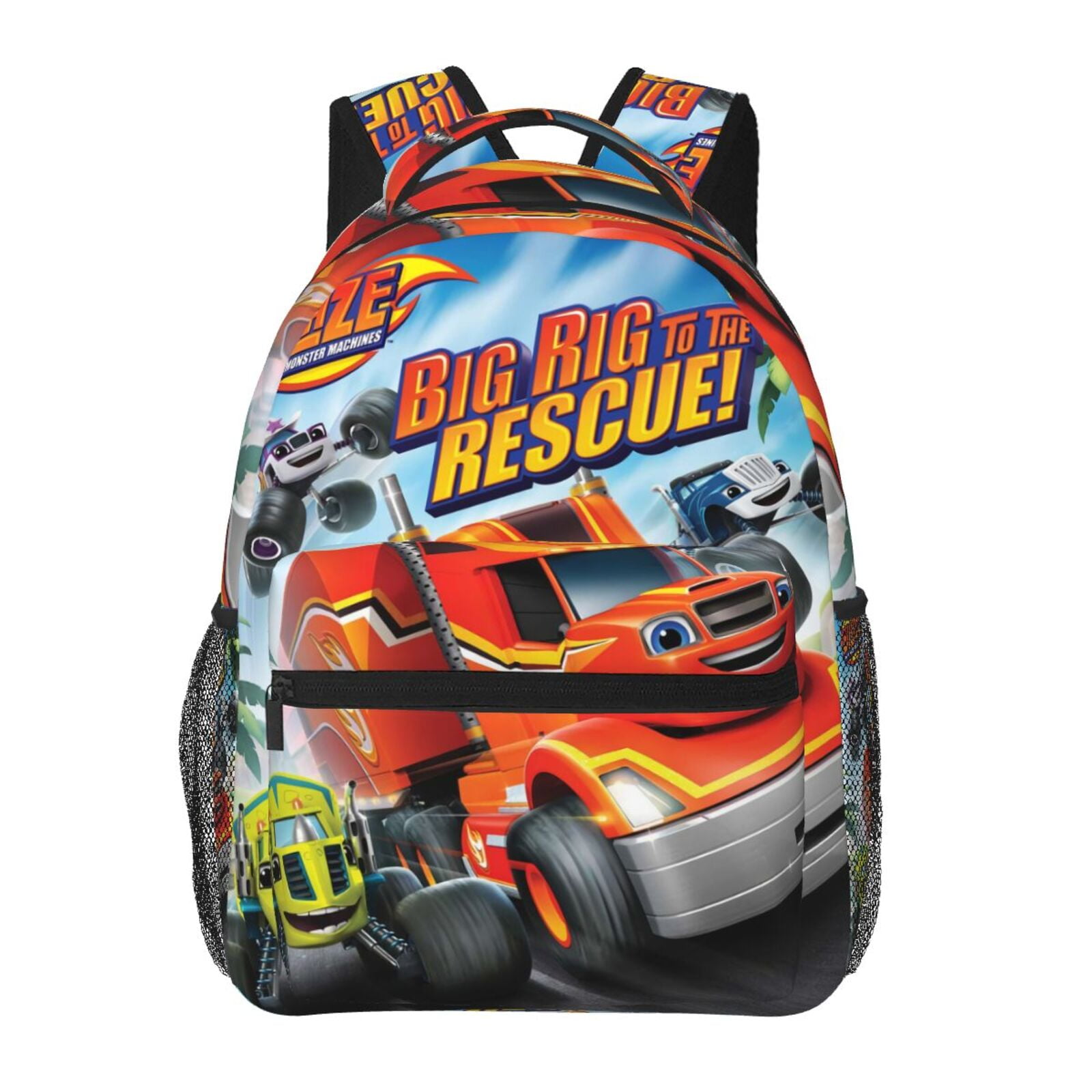 Blaze and the Monster Machines Backpacks All Over Print Cartoon College ...