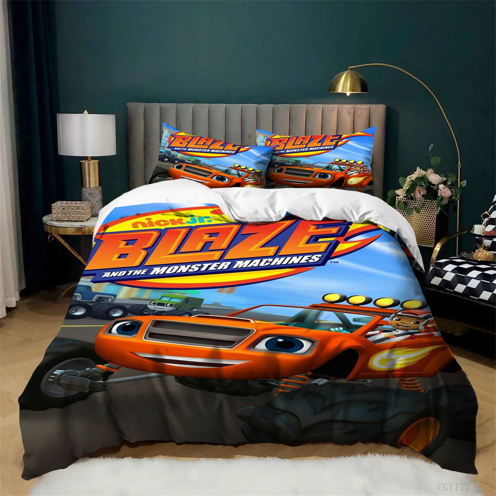 Blaze and the Monster Machines Bedding Set Full Lightweight 3 Pieces ...