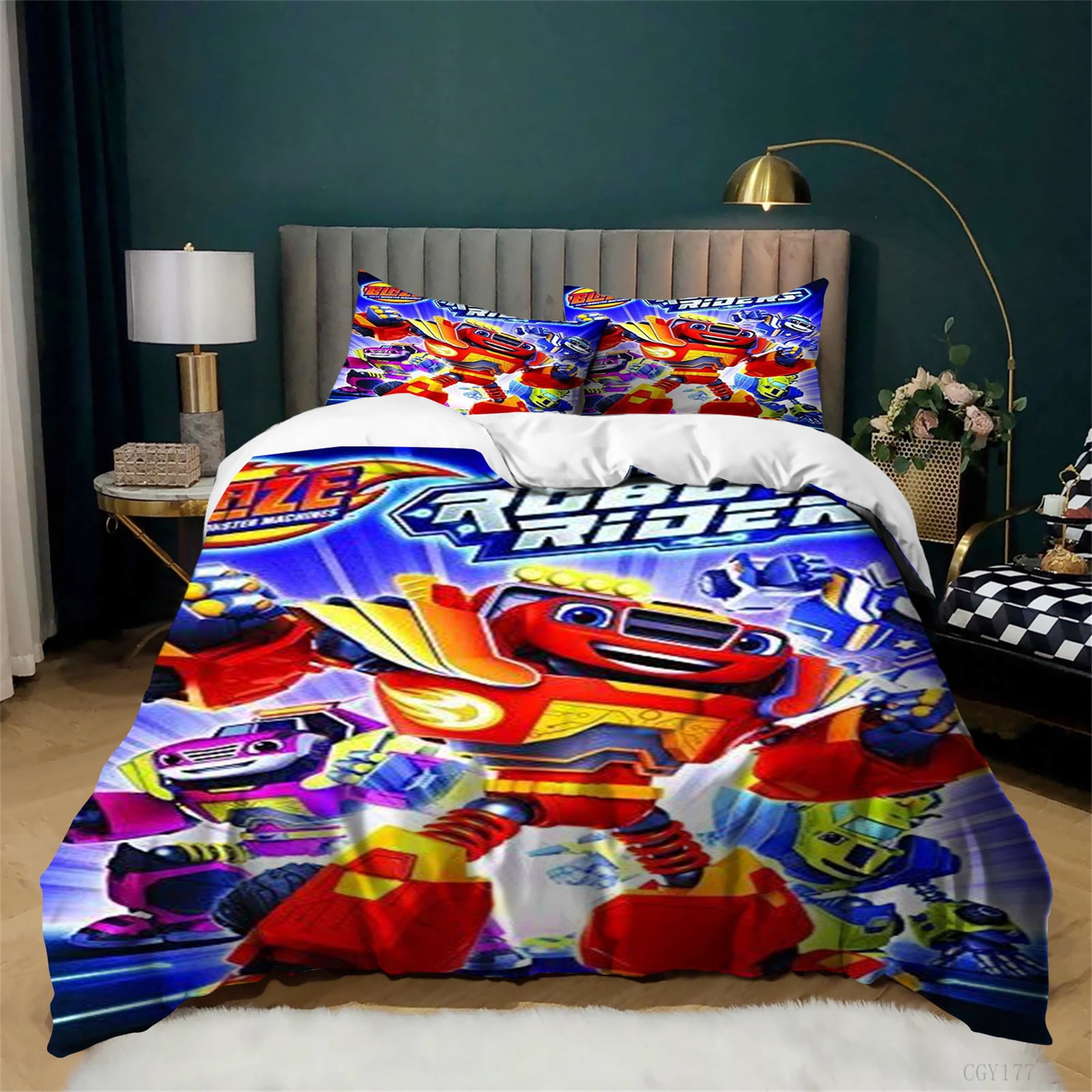 Blaze and the Monster Machines Bedding Set Full Lightweight 3 Pieces ...