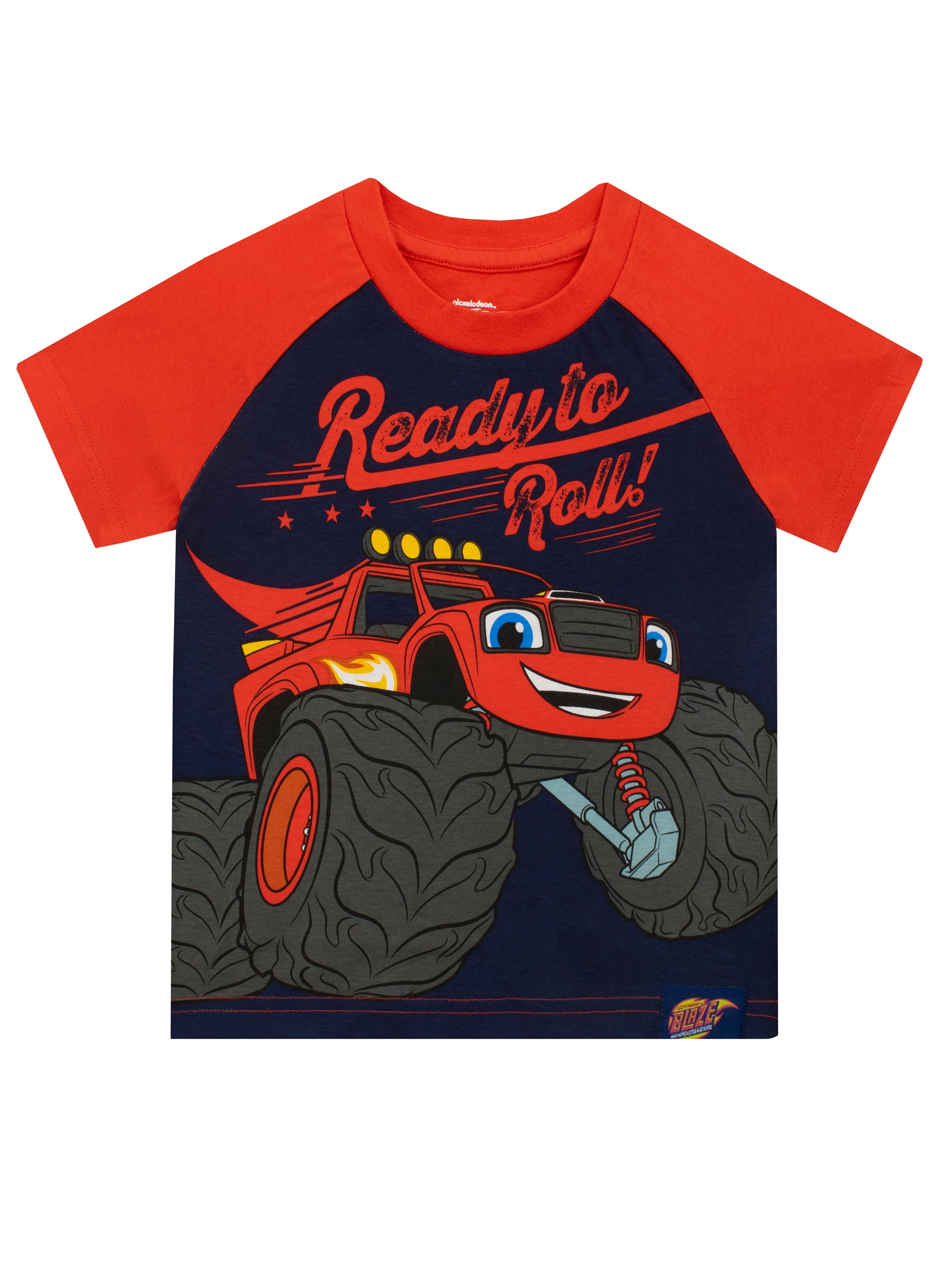 Blaze and the Monster Machines Boys Blaze T-Shirt Blue Sizes 2T-8 ...