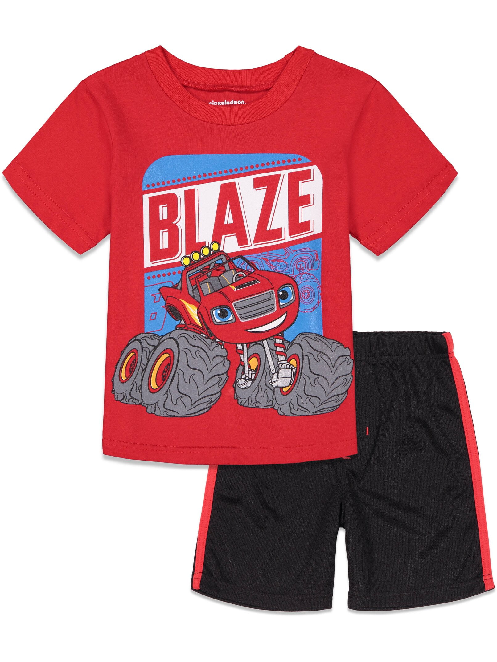 Nickelodeon Blaze and the Monster Machines T-Shirt and Mesh Shorts ...
