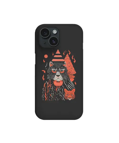 BlazeBane the Inferno Tiger Enigma Phone Case for iPhone 16 15 14 13 12 ...