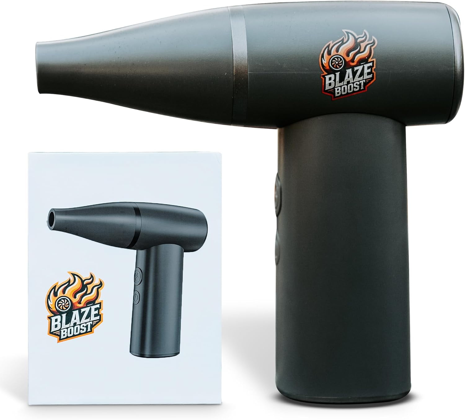 BlazeBoost Jet Air Blower - Jump Start Your Fireplace, Fire Pit ...