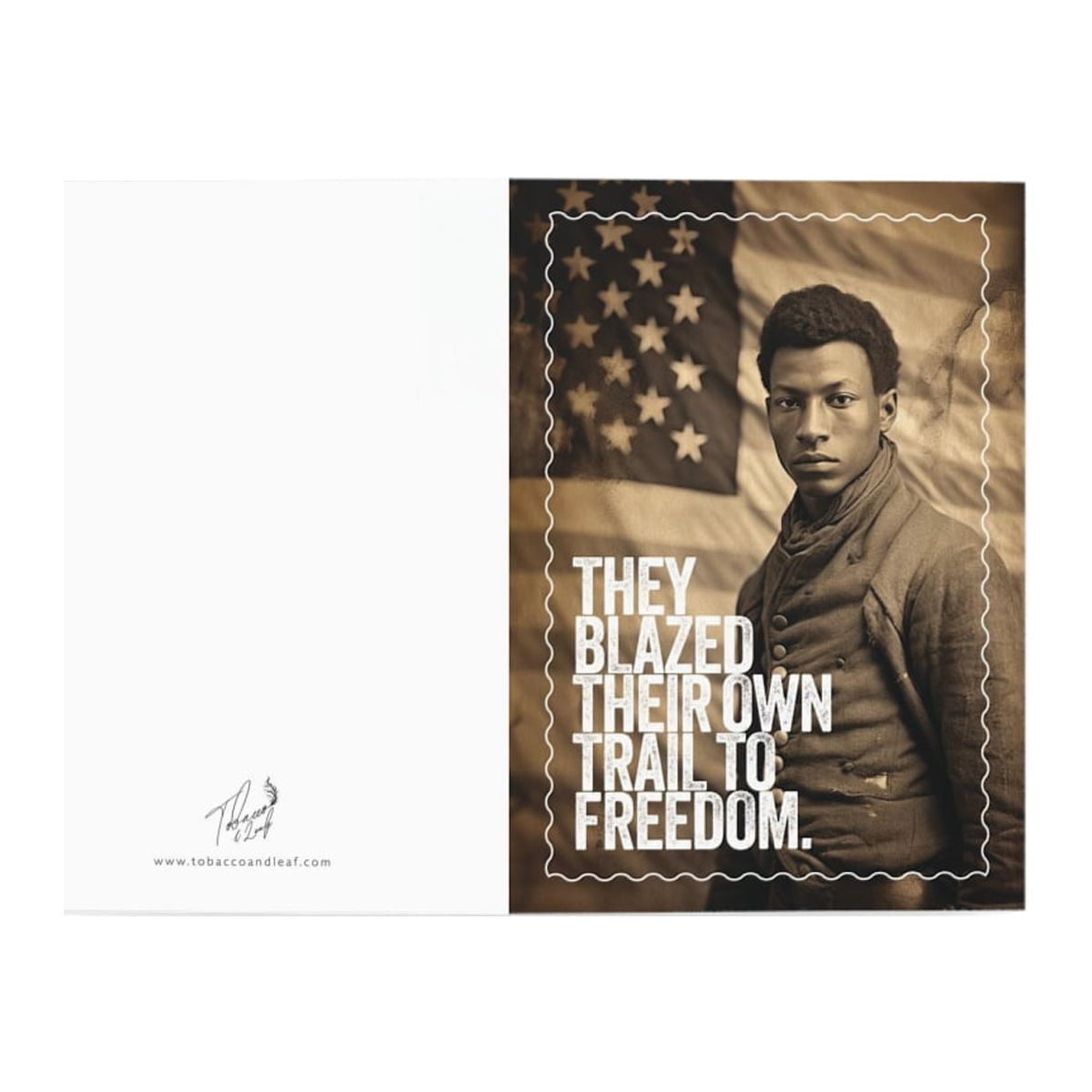 Blazed Their Own Trail - Juneteenth Greeting Cards (1, 10, 30, and ...