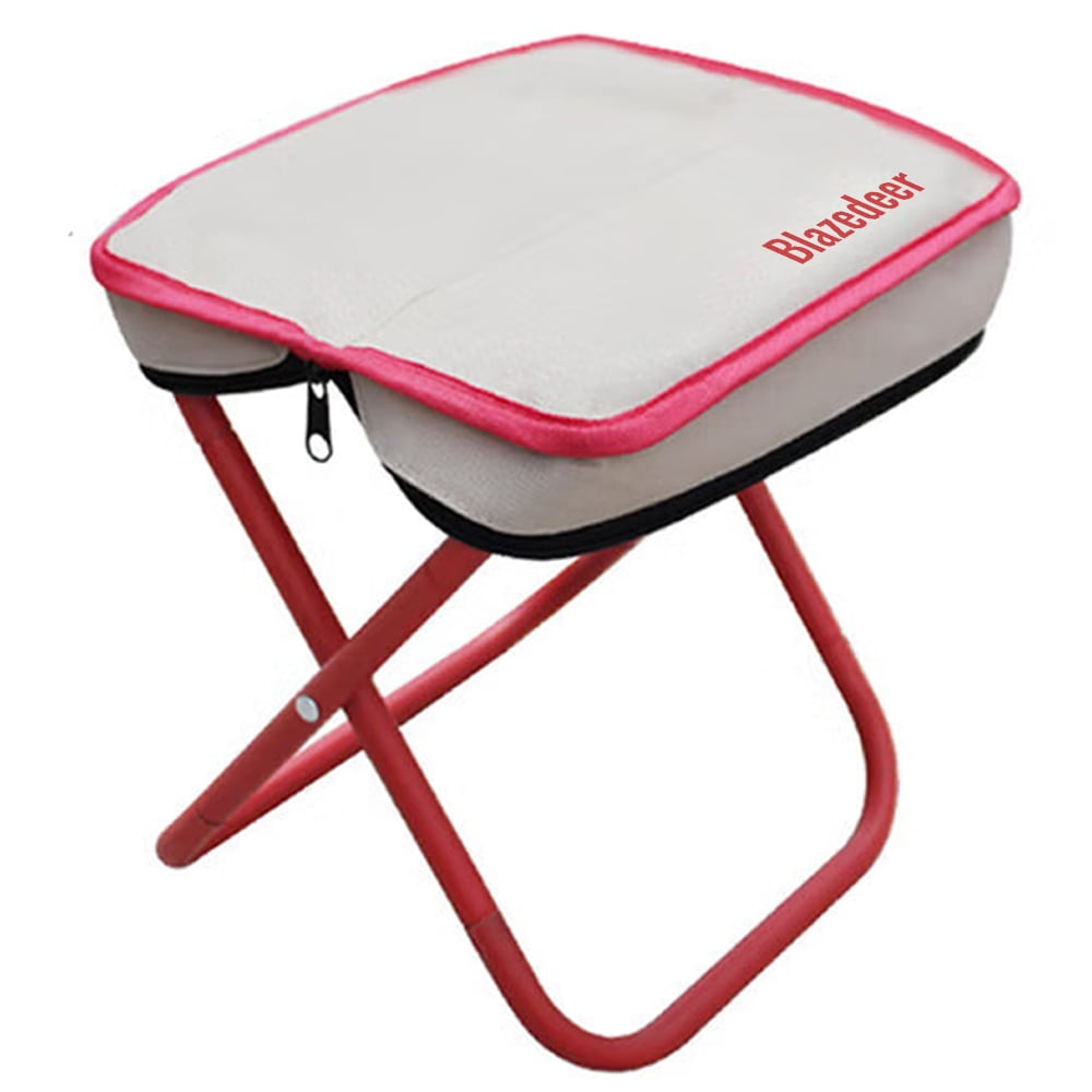 Blazedeer Fishing stools, Portable Folding Stool, 13 Inch Camping Stool ...