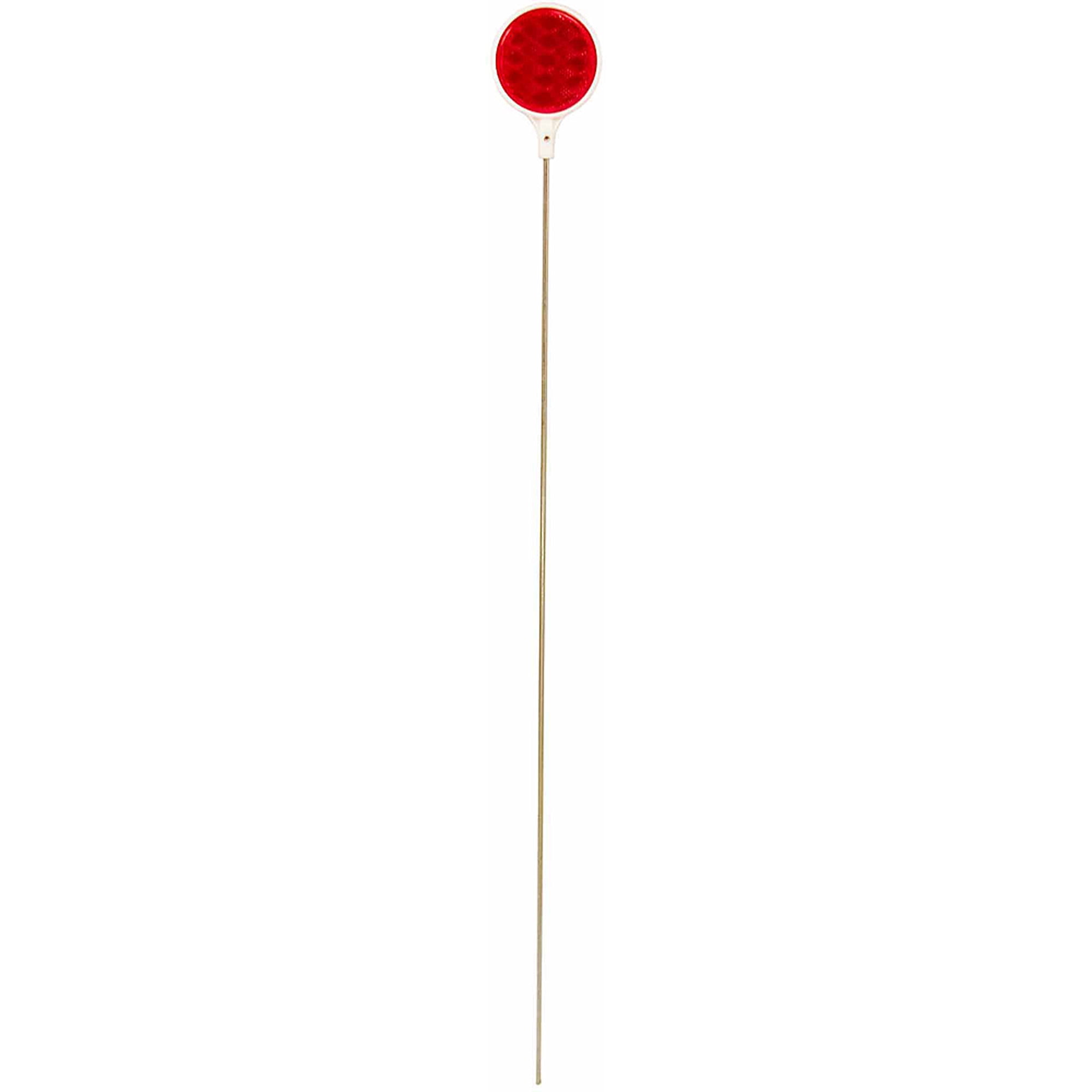 Blazer 36in Red Reflective Driveway Marker with Metal Post, 376RDM, 1 ...