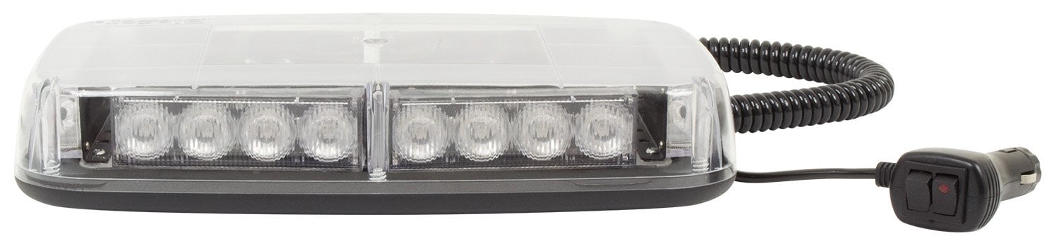 Blazer Lighting LED Mini Light Bar Magnetic Base Clear Lens Amber LED ...
