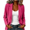 Blazers for Women Business Casual Long Sleeve Lapel Open Front Suit ...