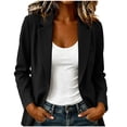 Blazers for Women Business Casual Long Sleeve Lapel Open Front Suit ...