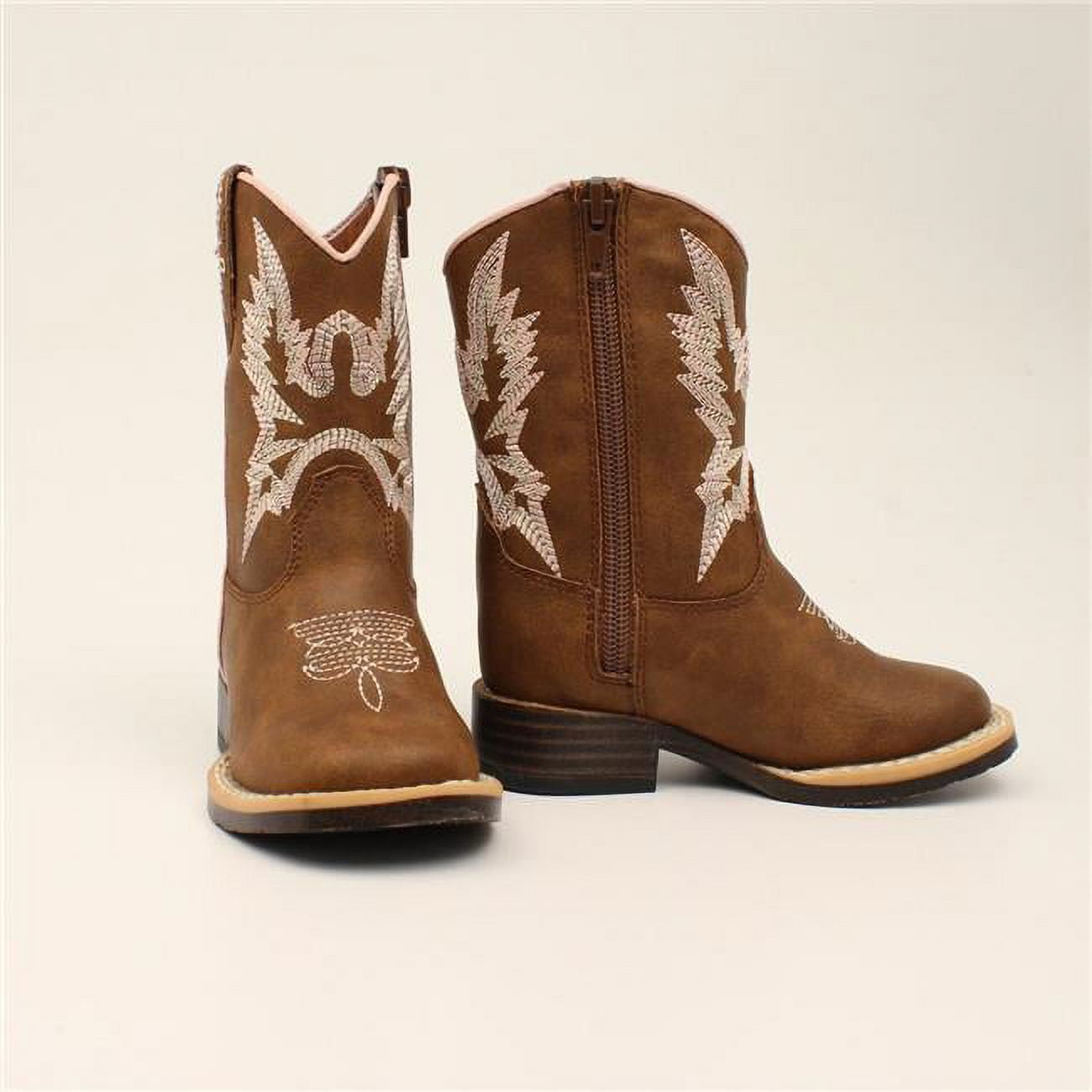 Blazin Roxx 4412302-05 Kristina Toddler Cowboy Boots, Brown - Size 5 ...
