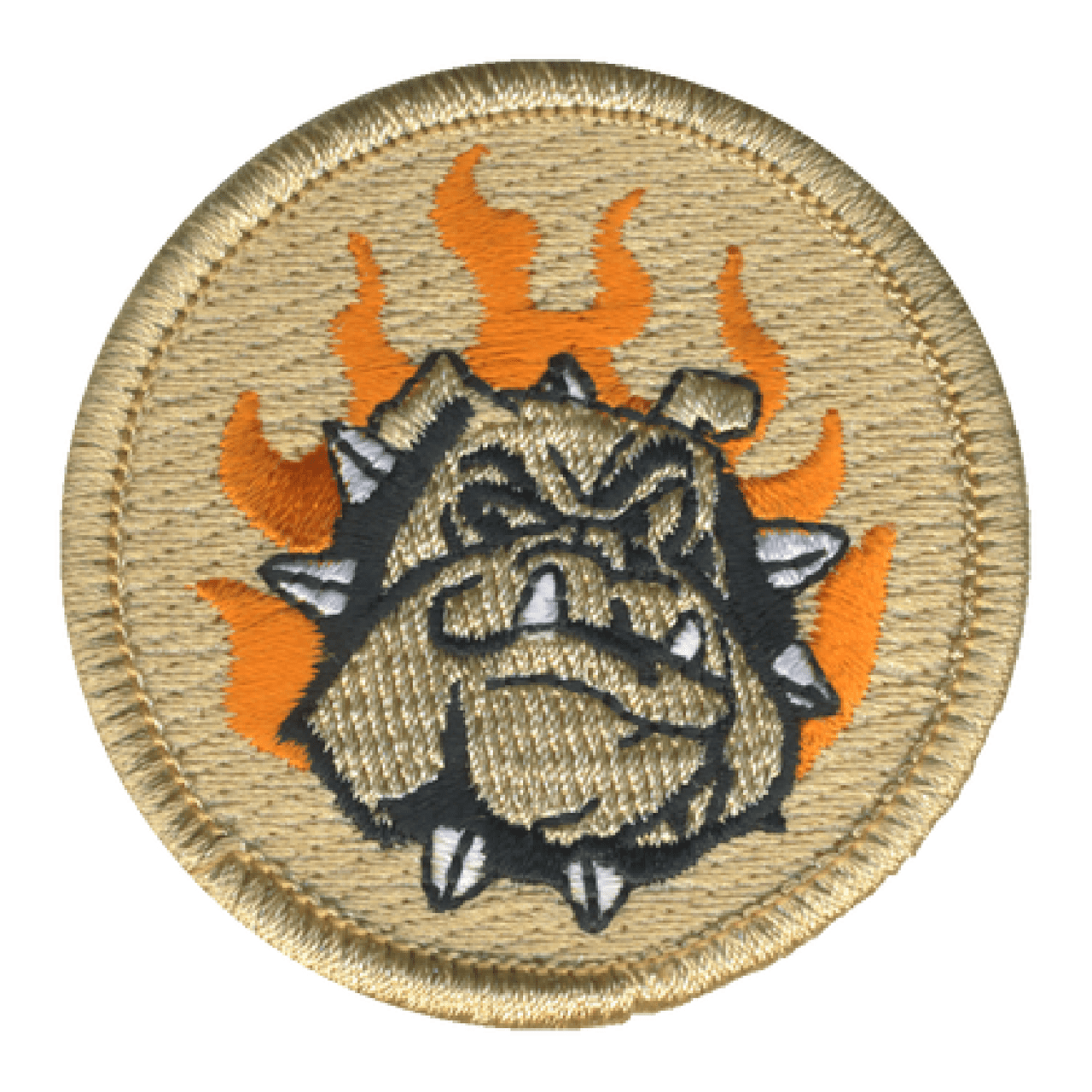 Blazing Bulldog Patrol Patch (Sew-on) - ClassB - Walmart.com