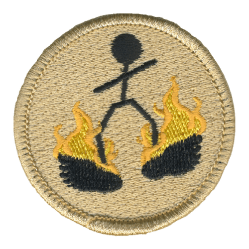 Blazing Feet Patrol Patch (Sew-on) - ClassB - Walmart.com