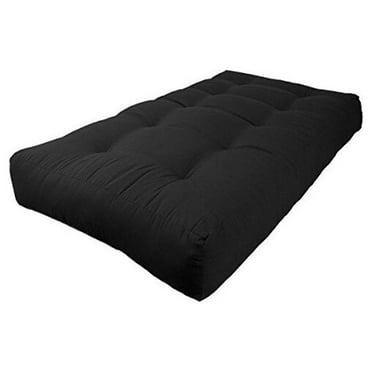 Blazing Needles Renewal 7" Twill Futon Mattress, Full, Navy - Walmart.com